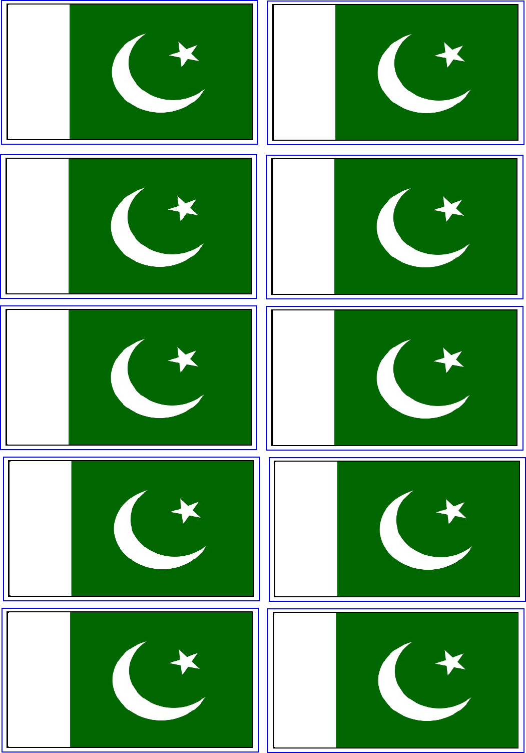 Preview Pakistan Flag