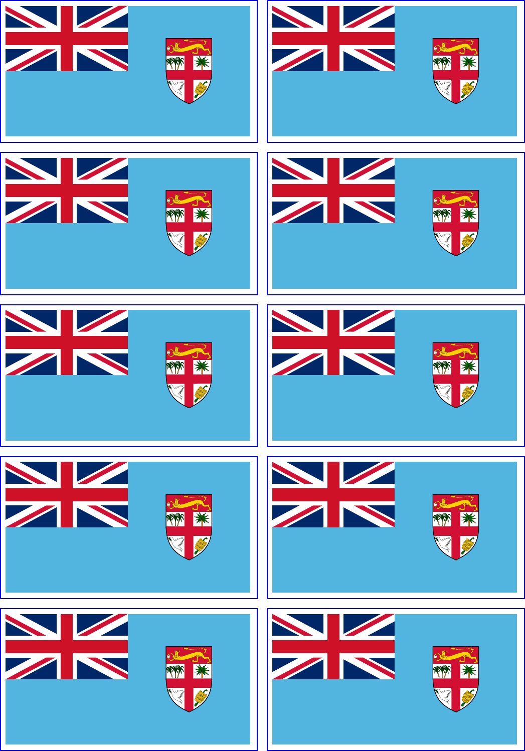 Preview Fiji Flag
