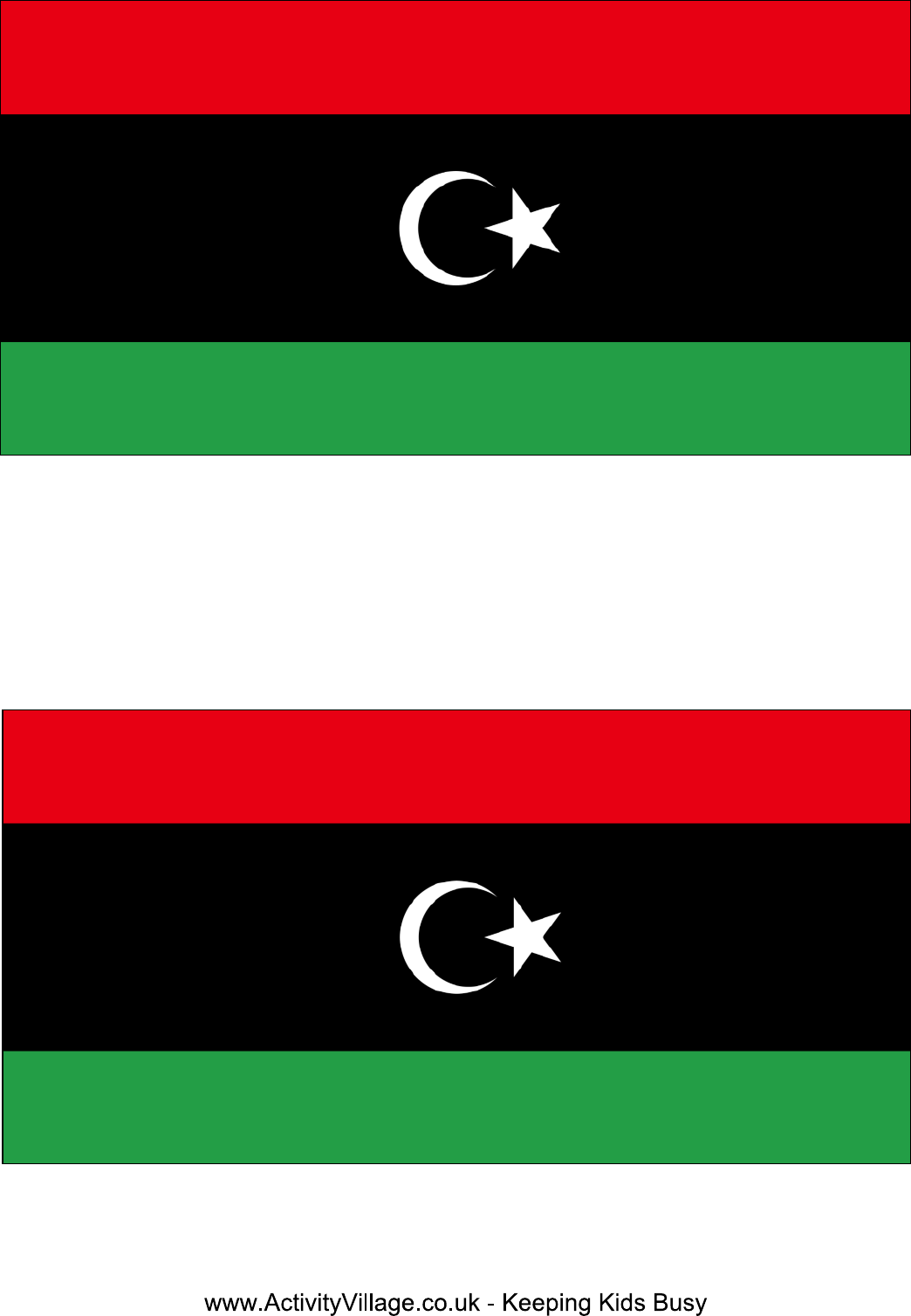 Preview Libya Flag