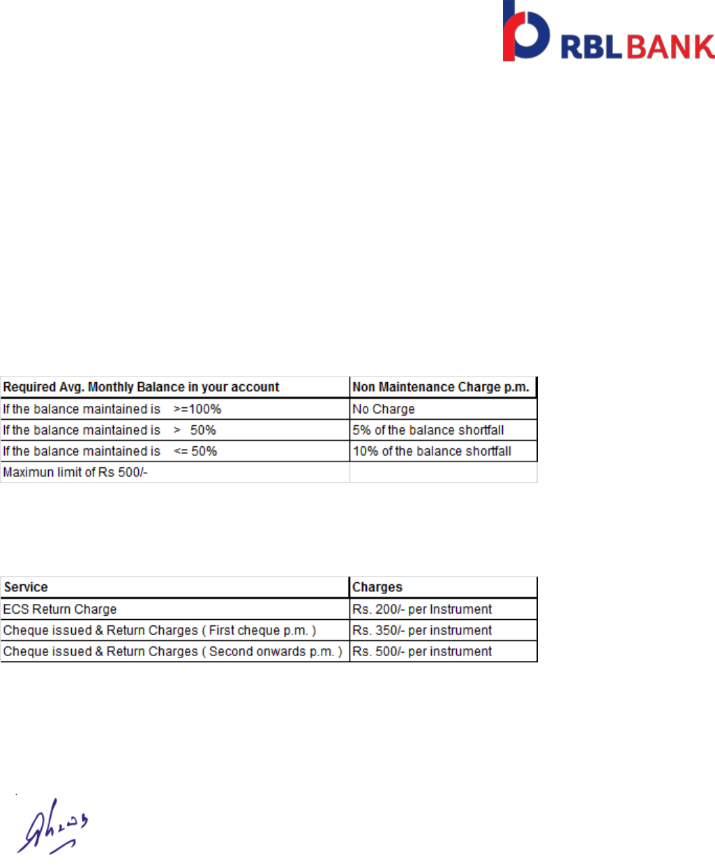 Preview Dear Valued Customer Letter