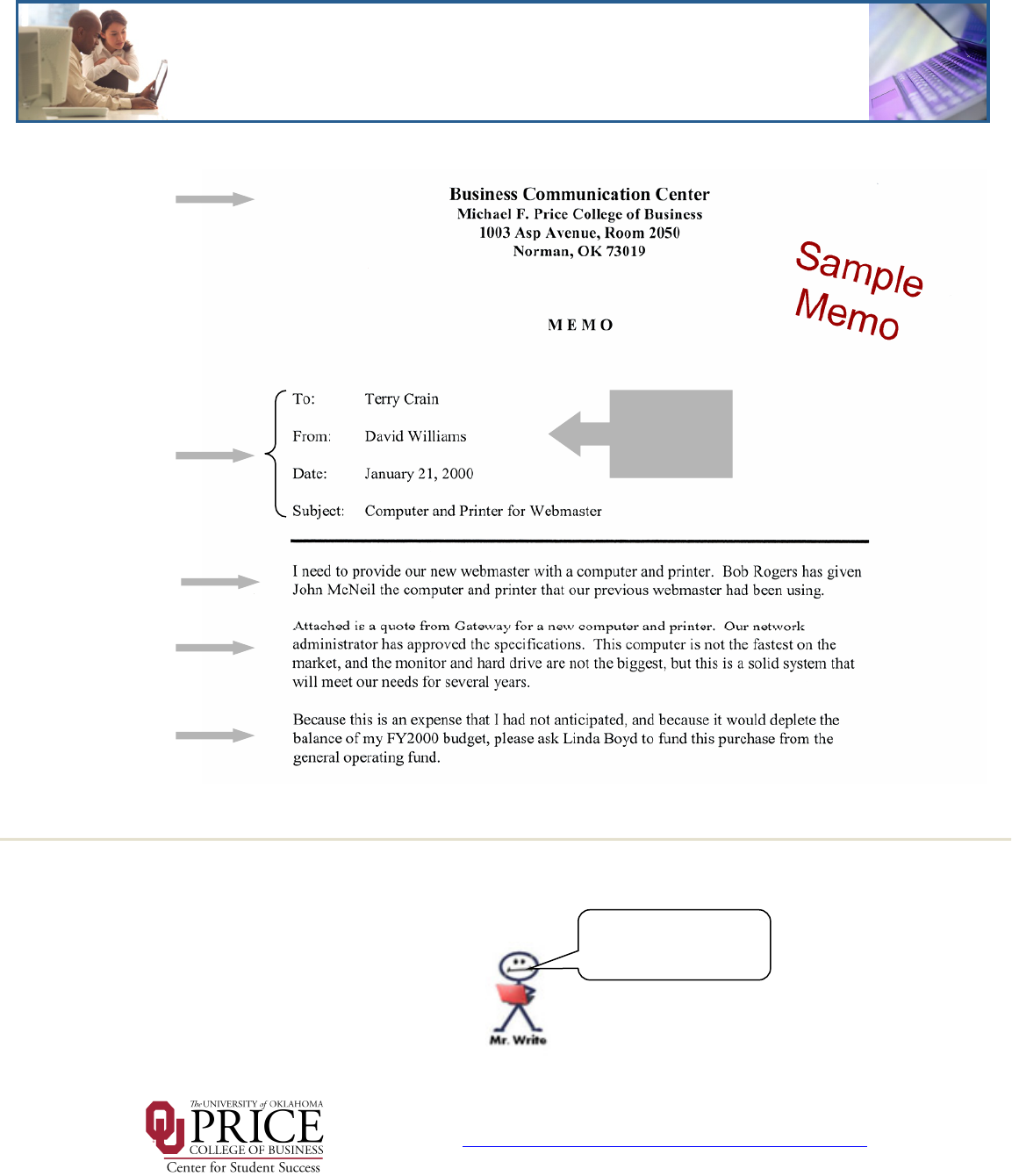 Preview Business Communication Memo Format