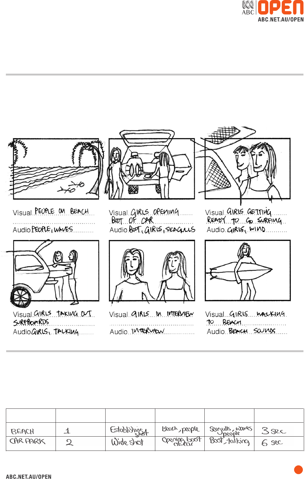 Preview Sample Storyboard Template For Film And Video