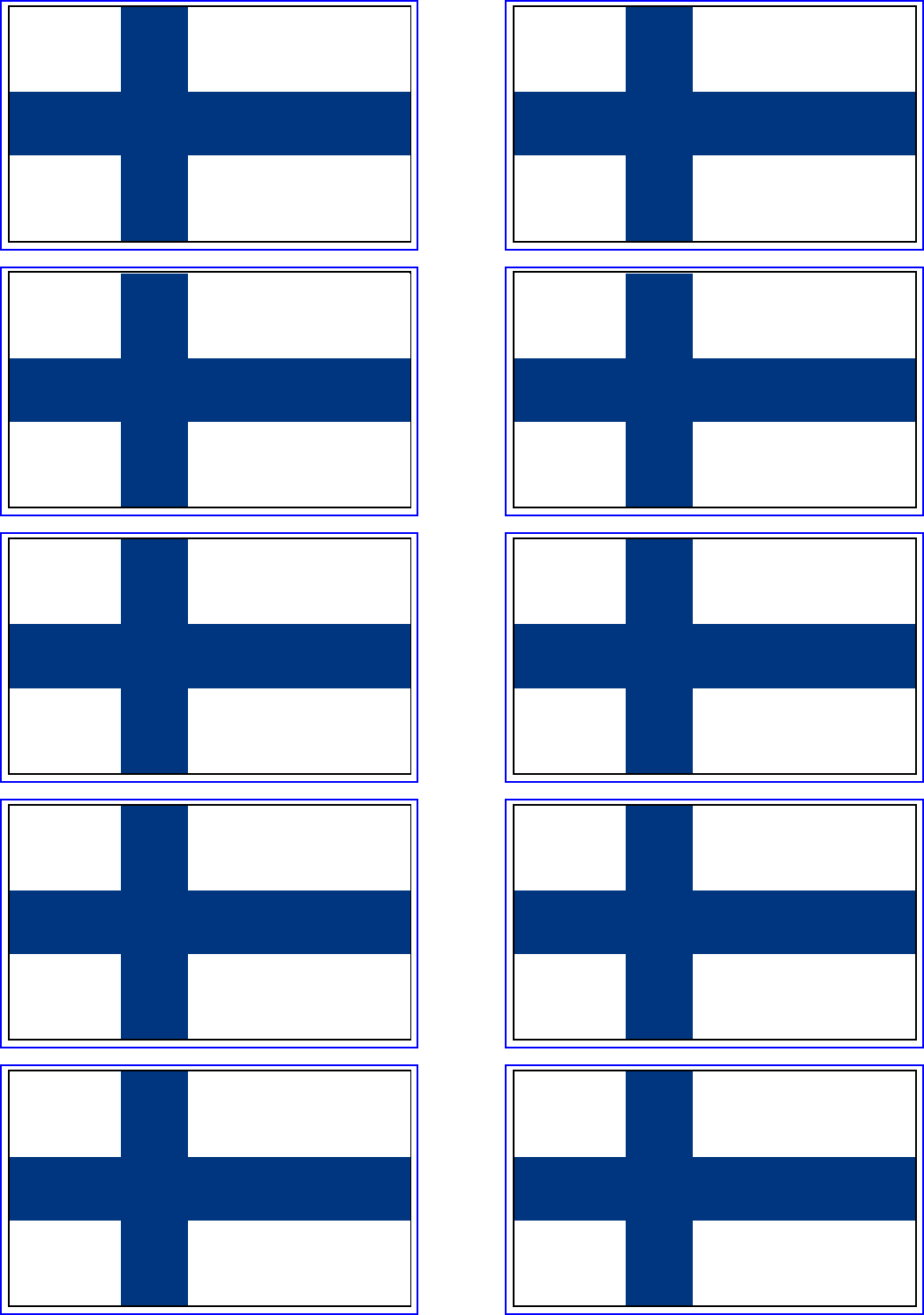 Preview Finland Flag