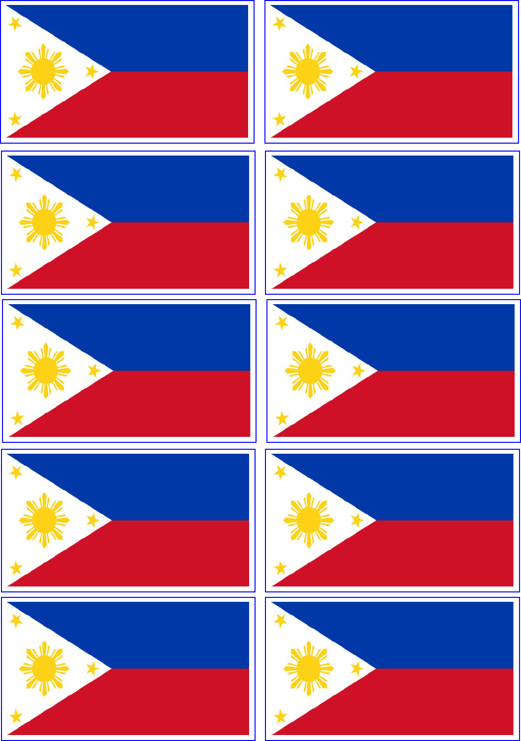 Preview Philippines Flag
