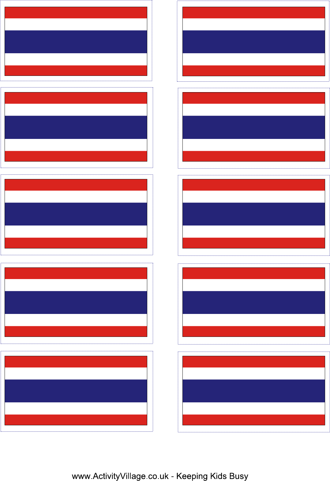 Preview Thailand Flag