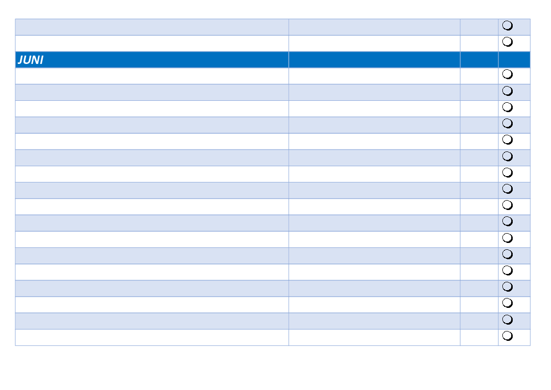 Jaar Planning Kalender | Templates at allbusinesstemplates.com