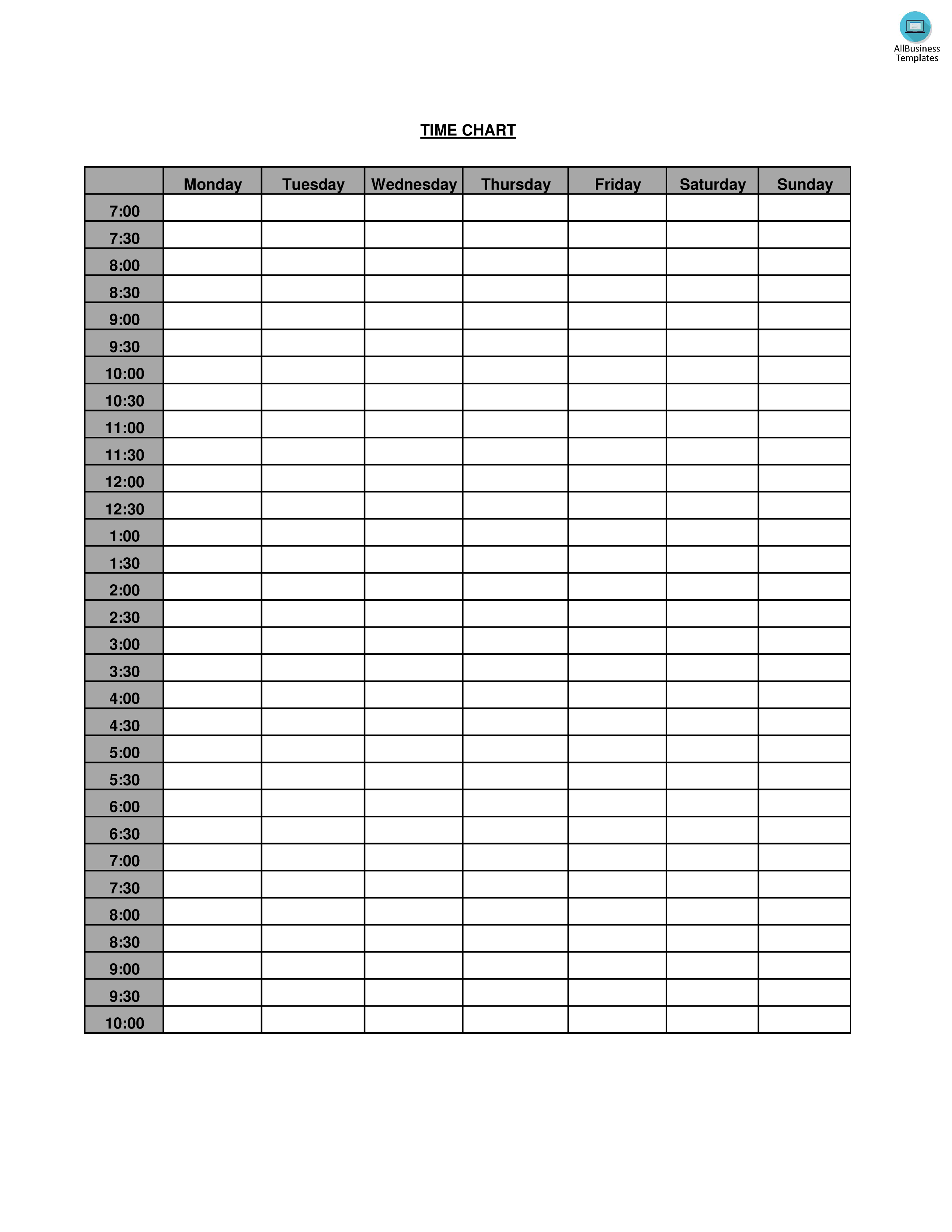 Employee Time | Templates at allbusinesstemplates.com