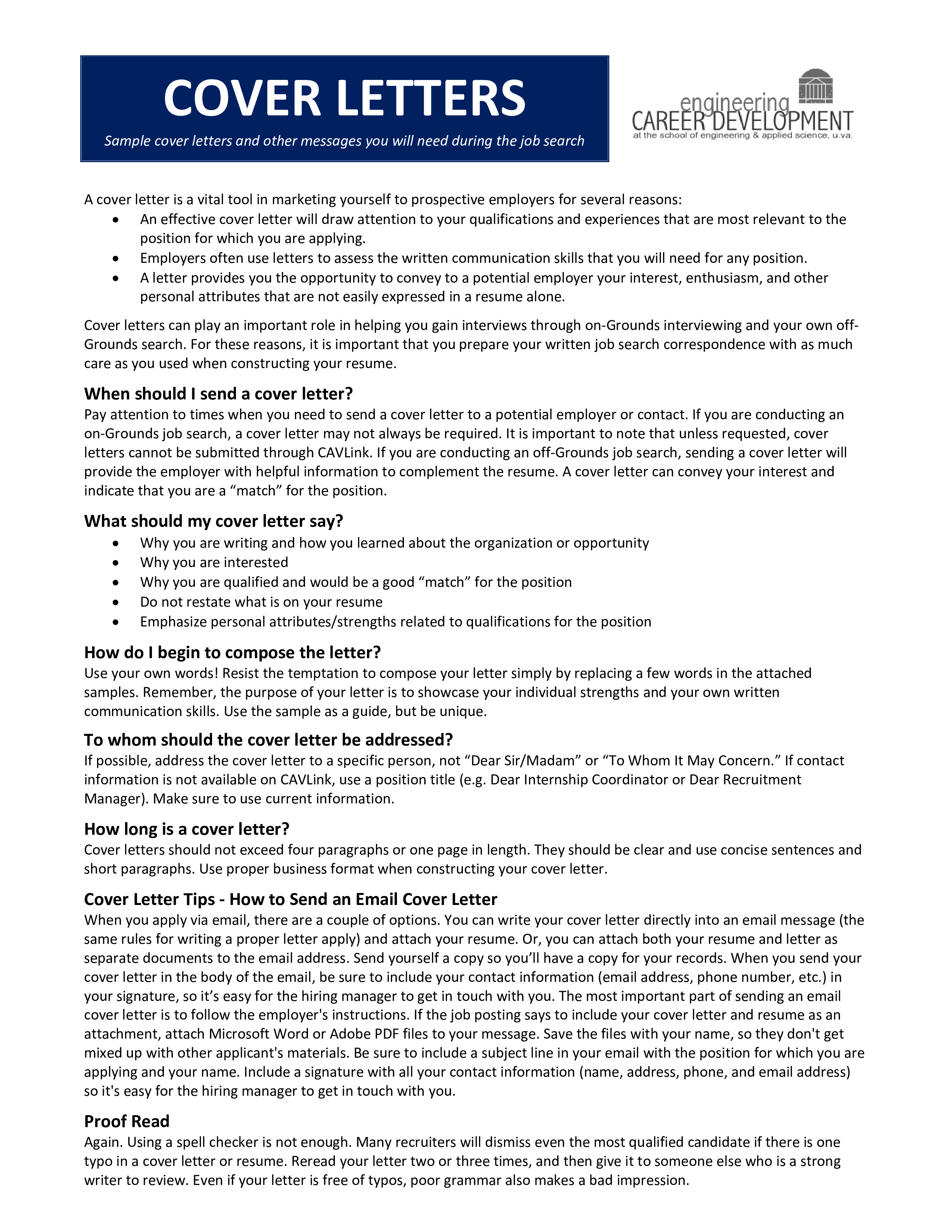 Job Position Application Letter For Internship Templates At 