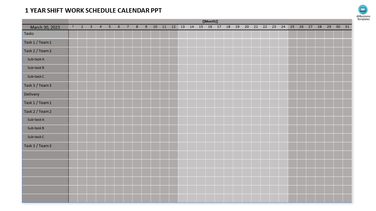 Shift Scheduler | Templates at allbusinesstemplates.com