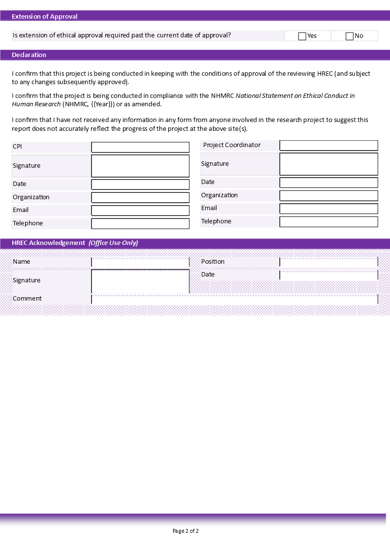 Performance Progress Report Cover Page Sheet | Templates at ...