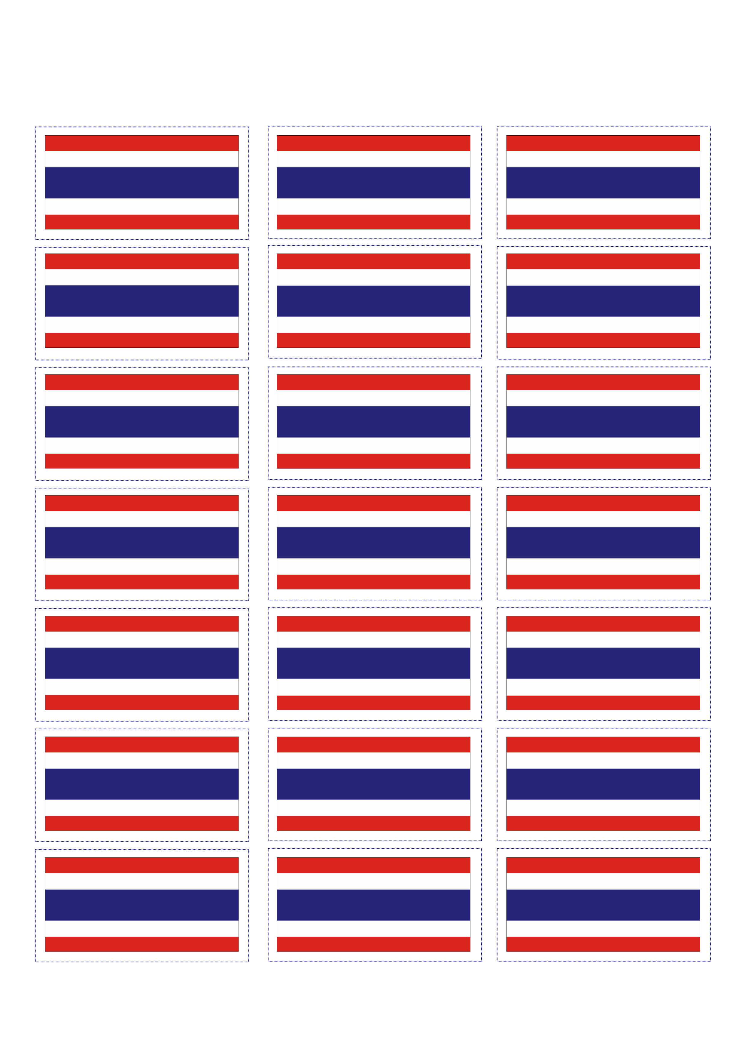 Thailand Flag | Templates at allbusinesstemplates.com