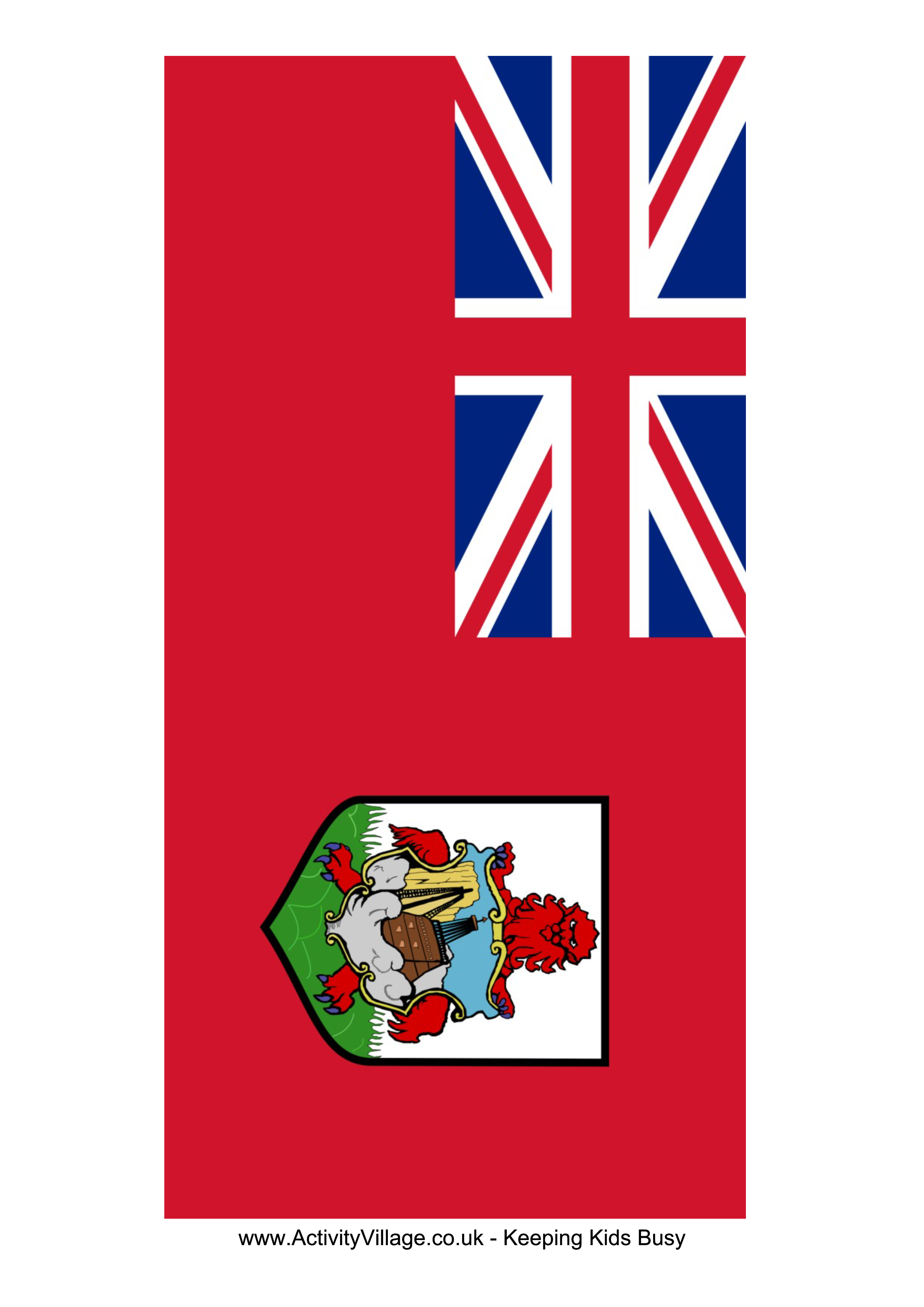 Bermuda Flag | Templates at allbusinesstemplates.com