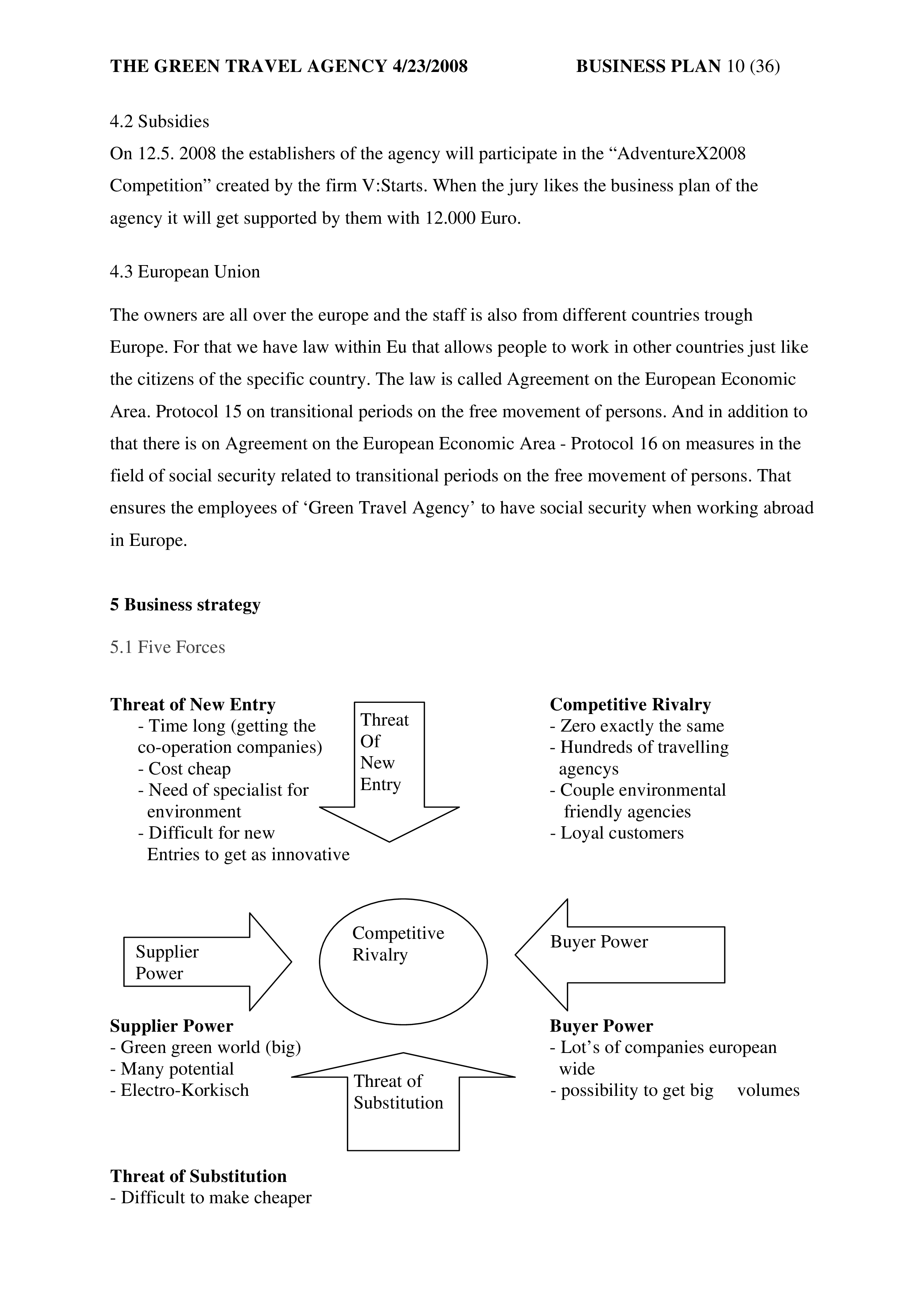 Travel Agency Business Plan | Templates at allbusinesstemplates.com