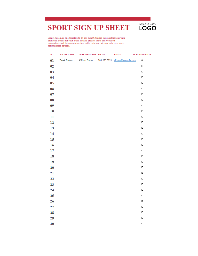 How To Create A Sign In Sheet In Excel - Design Talk
