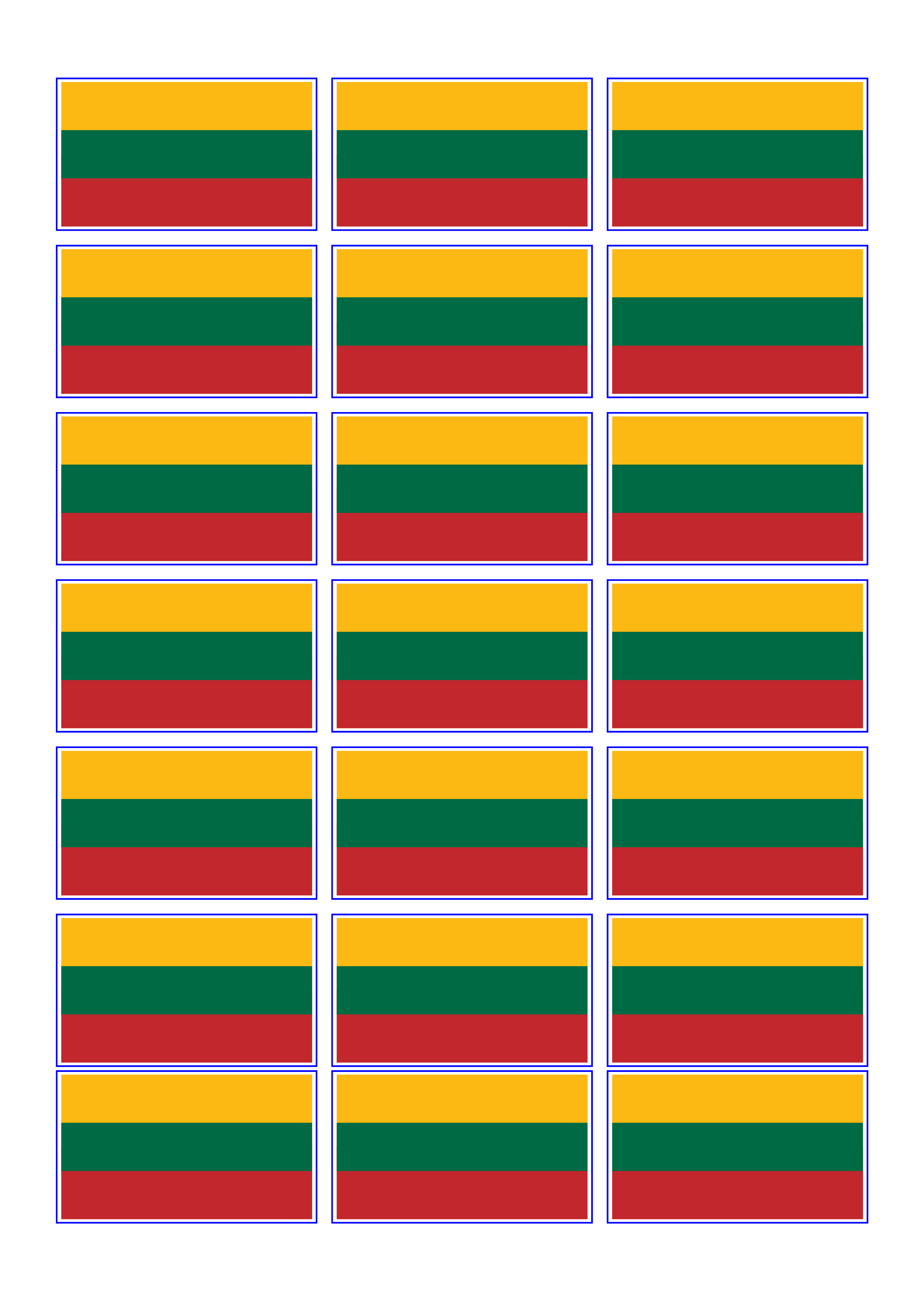 Lithuania Flag | Templates at allbusinesstemplates.com