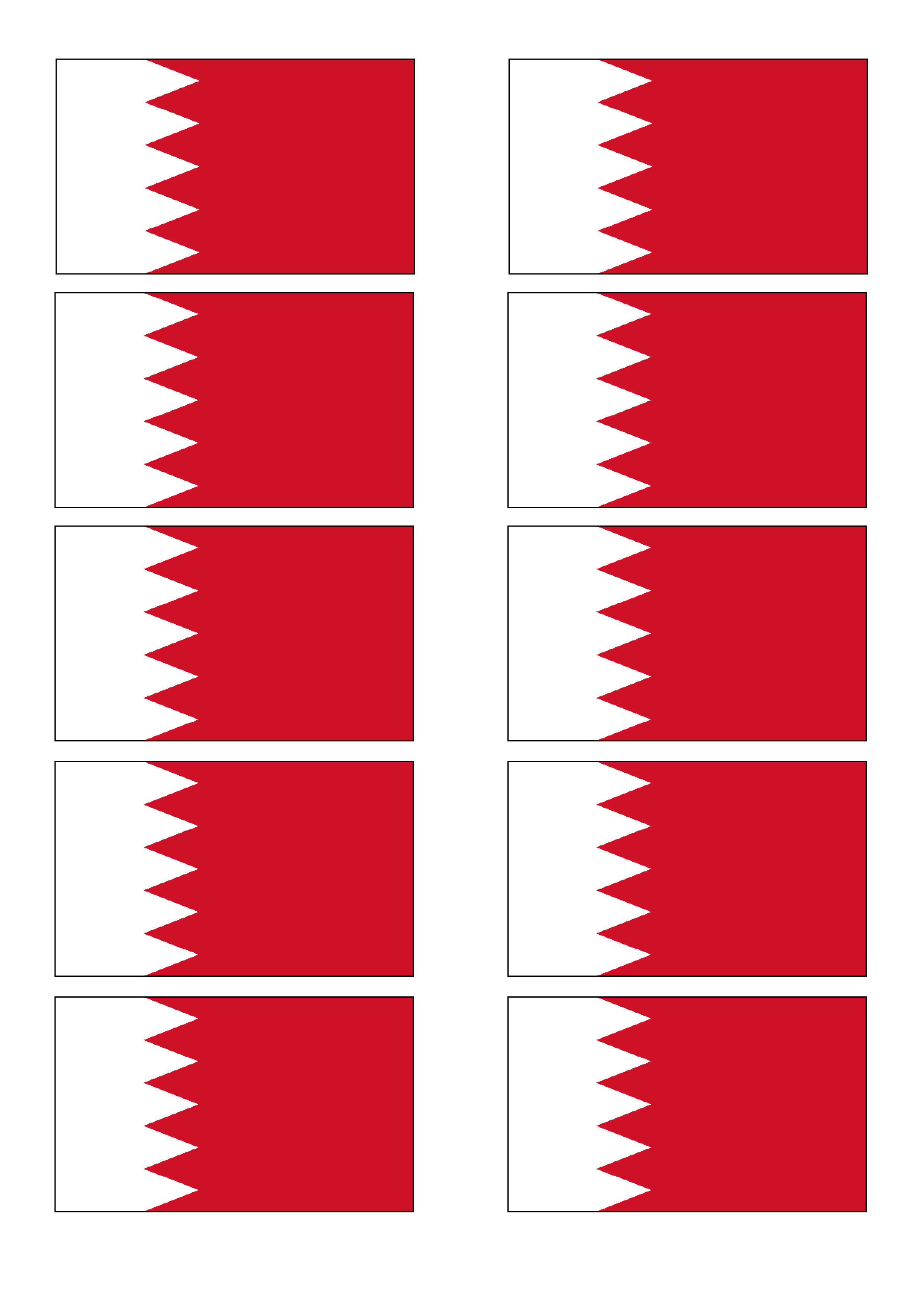 Bahrain Flag | Templates at allbusinesstemplates.com