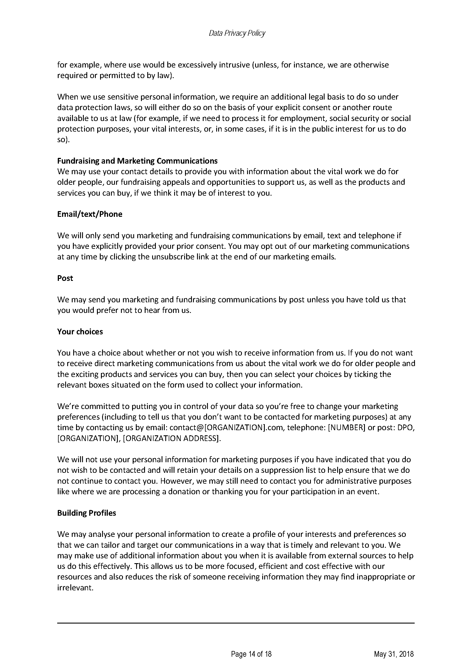 Website Privacy Disclaimer | Templates at allbusinesstemplates.com