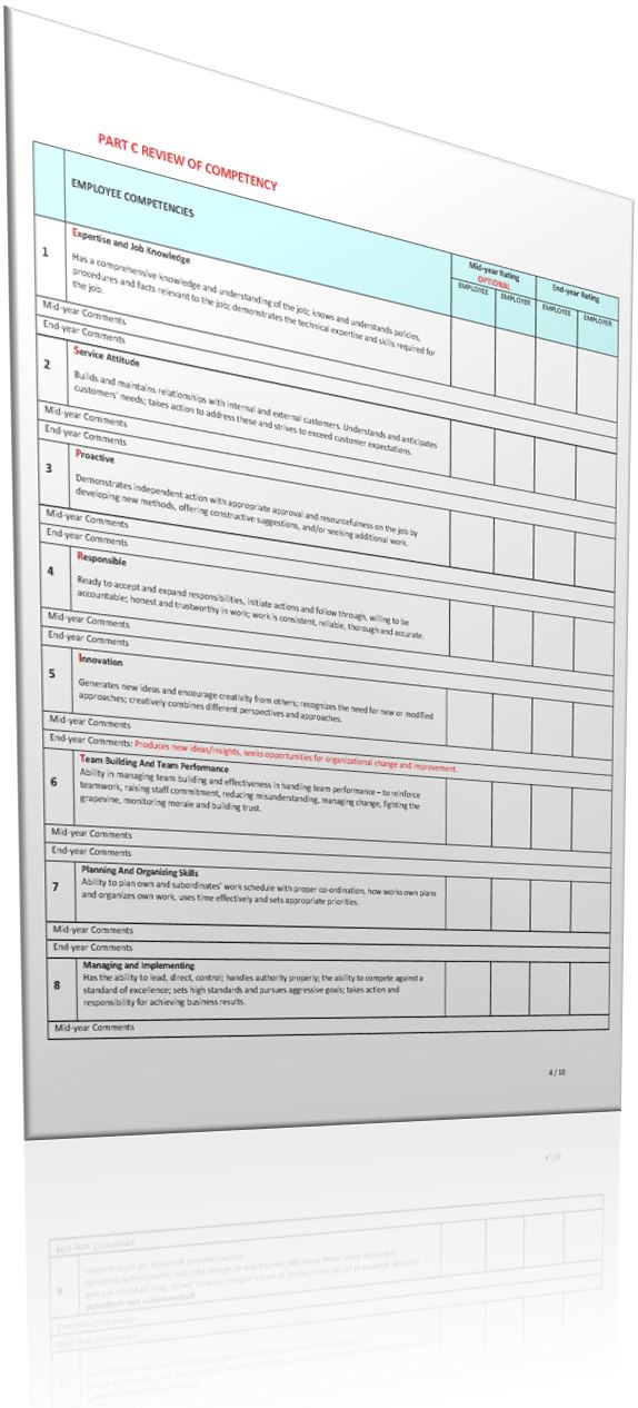 Employee Performance Appraisal Template | Templates at ... Employee Performance Appraisal Template | Templates at ...