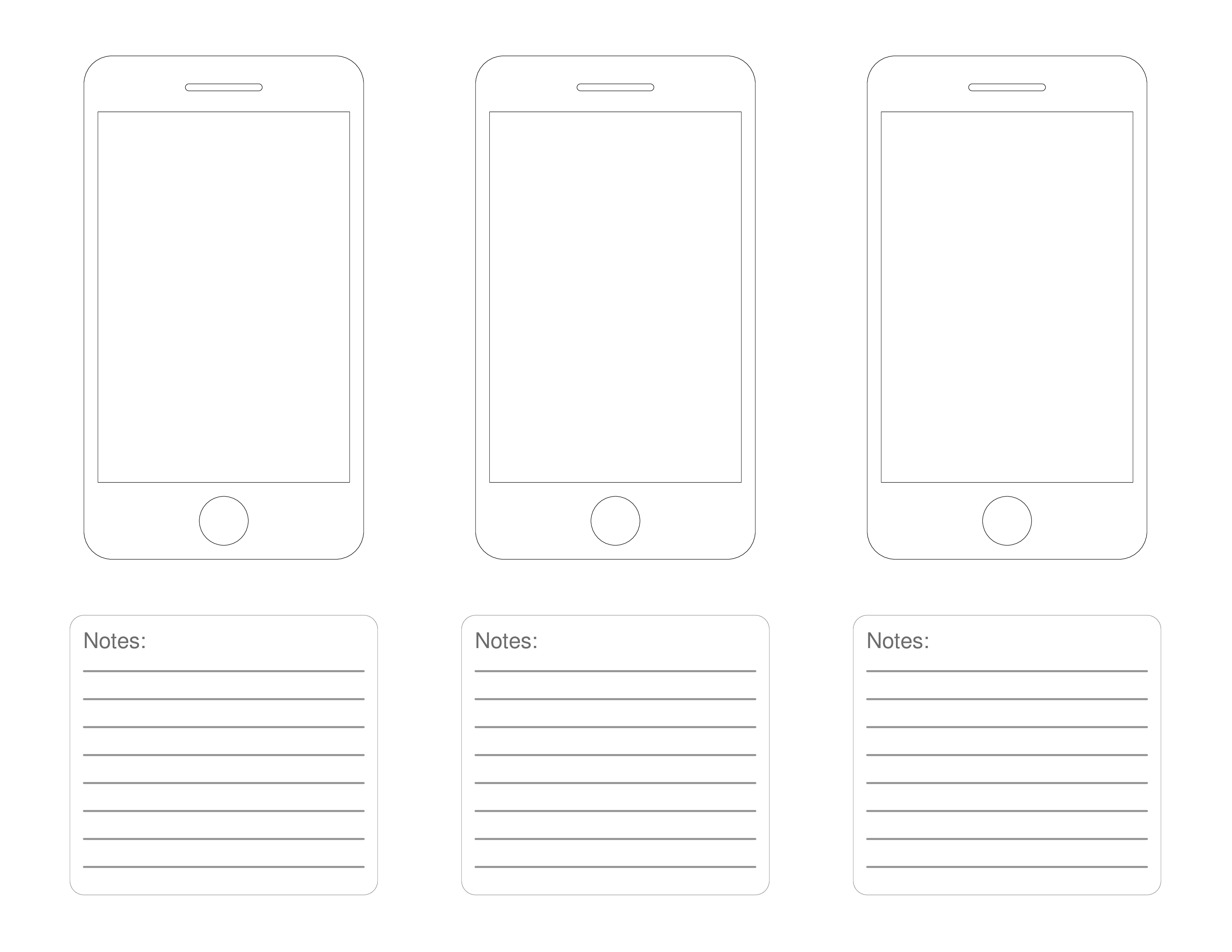 免费 IPhone Mobile Apps design template | 样本文件在 allbusinesstemplates.com