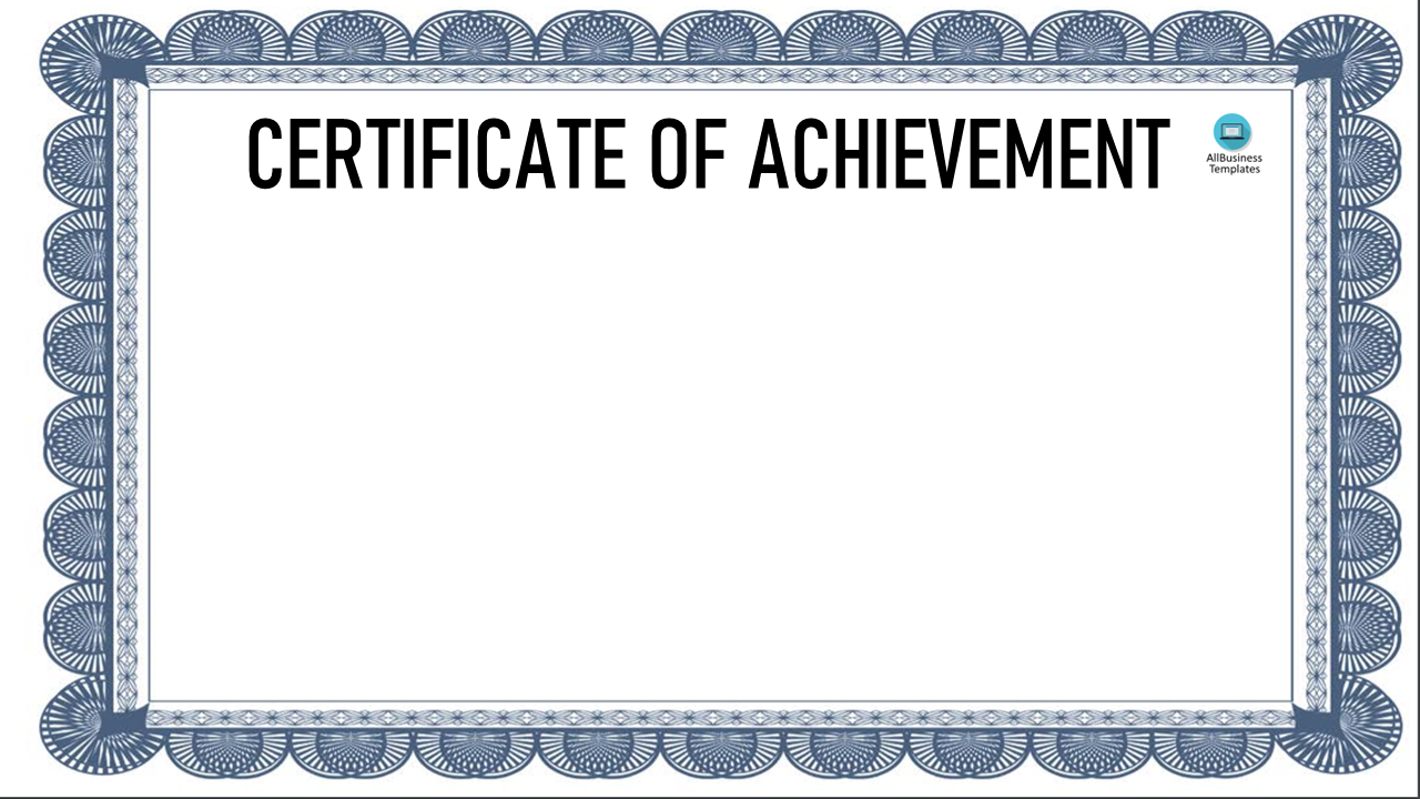 Generic Certificate | Templates at allbusinesstemplates.com