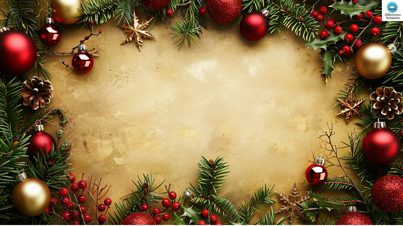 Christmas Border Template | Templates at allbusinesstemplates.com