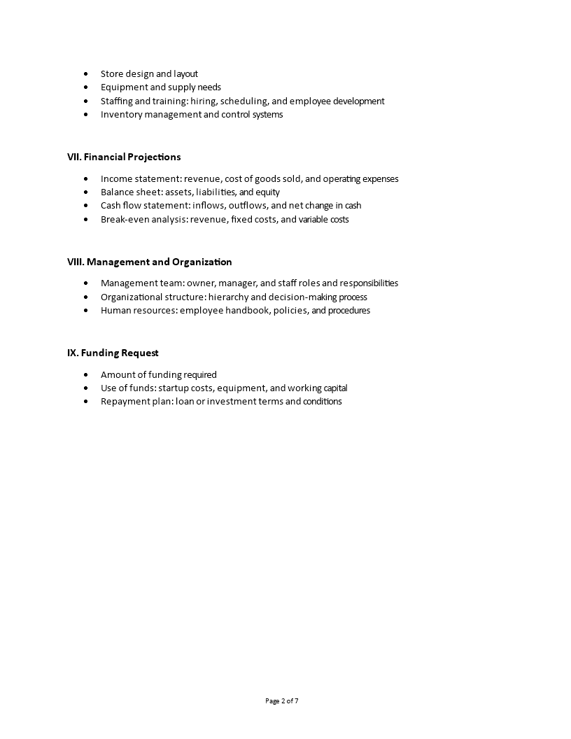 Coffee Shop Business Plan | Templates at allbusinesstemplates.com