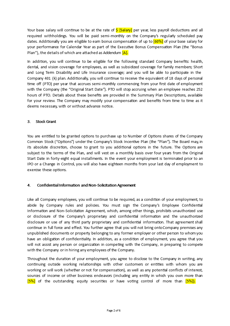 Chief Legal Officer (CLO) Appointment Letter | Templates at ...