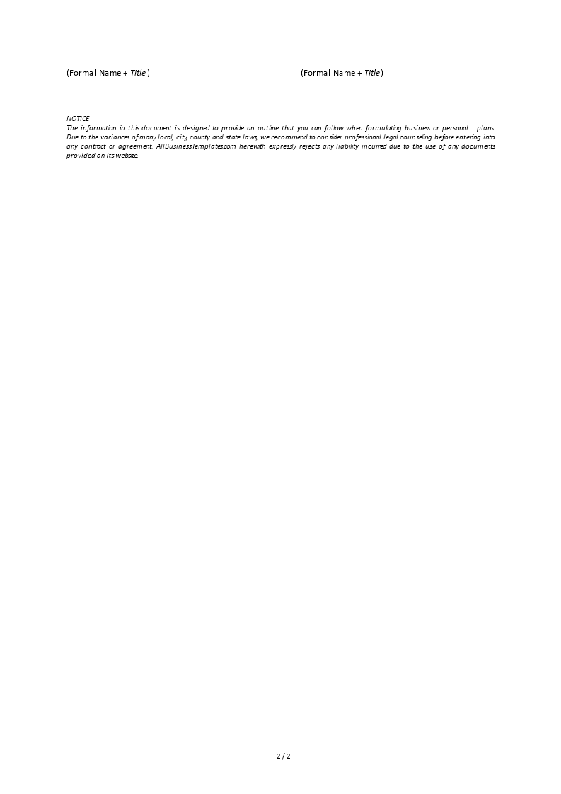 Assignment Of Entire Interest In Estate | Templates at ...