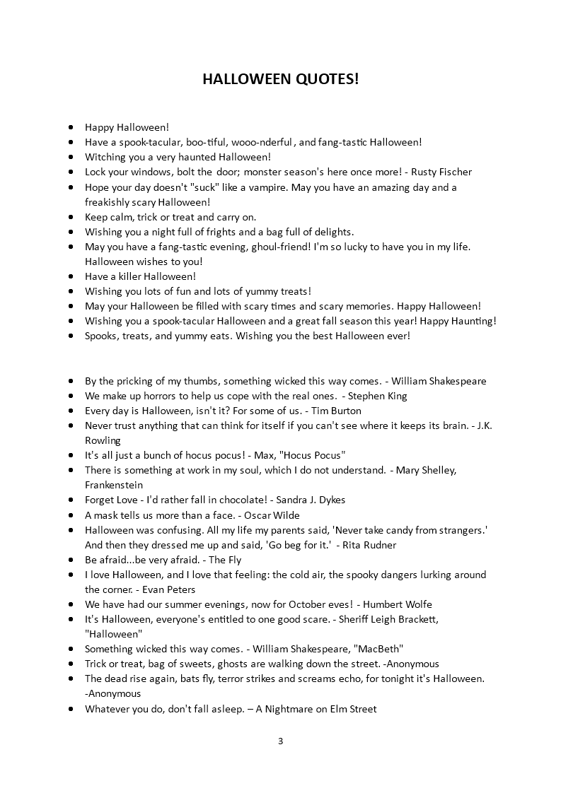 Halloween Riddles | Templates at allbusinesstemplates.com