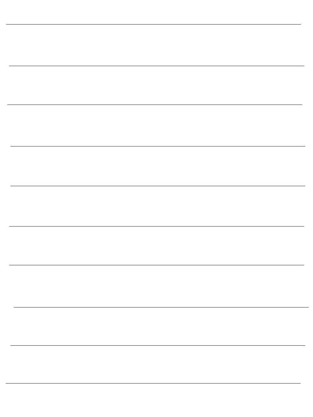 Kostenloses A3 Printable Lined Paper Template