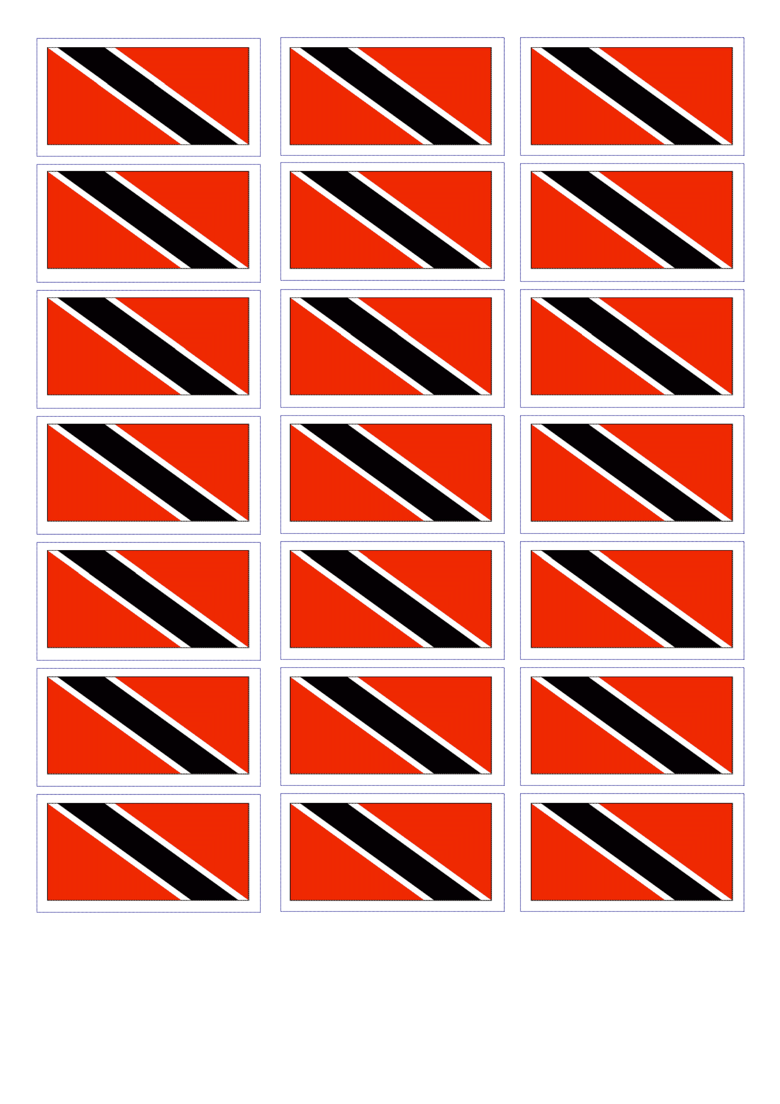 Trinidad And Tobago Flag | Templates at allbusinesstemplates.com