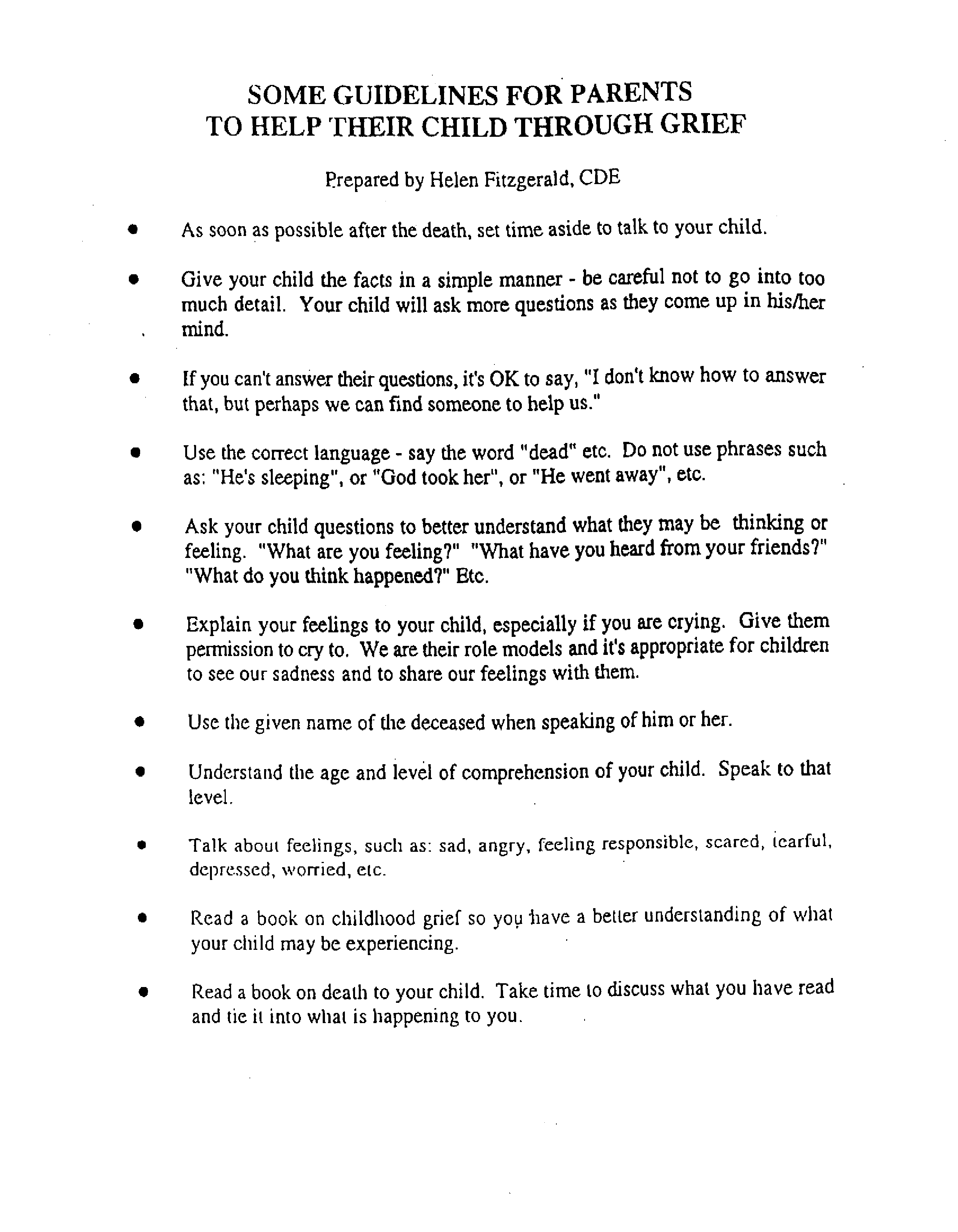 Gratis Baby Overlijdensbericht voorbeeld