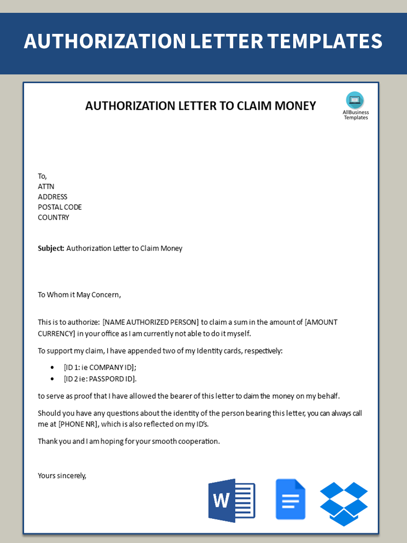 The Complete Guide To Authorization Letter -How To Claim,, 50% OFF