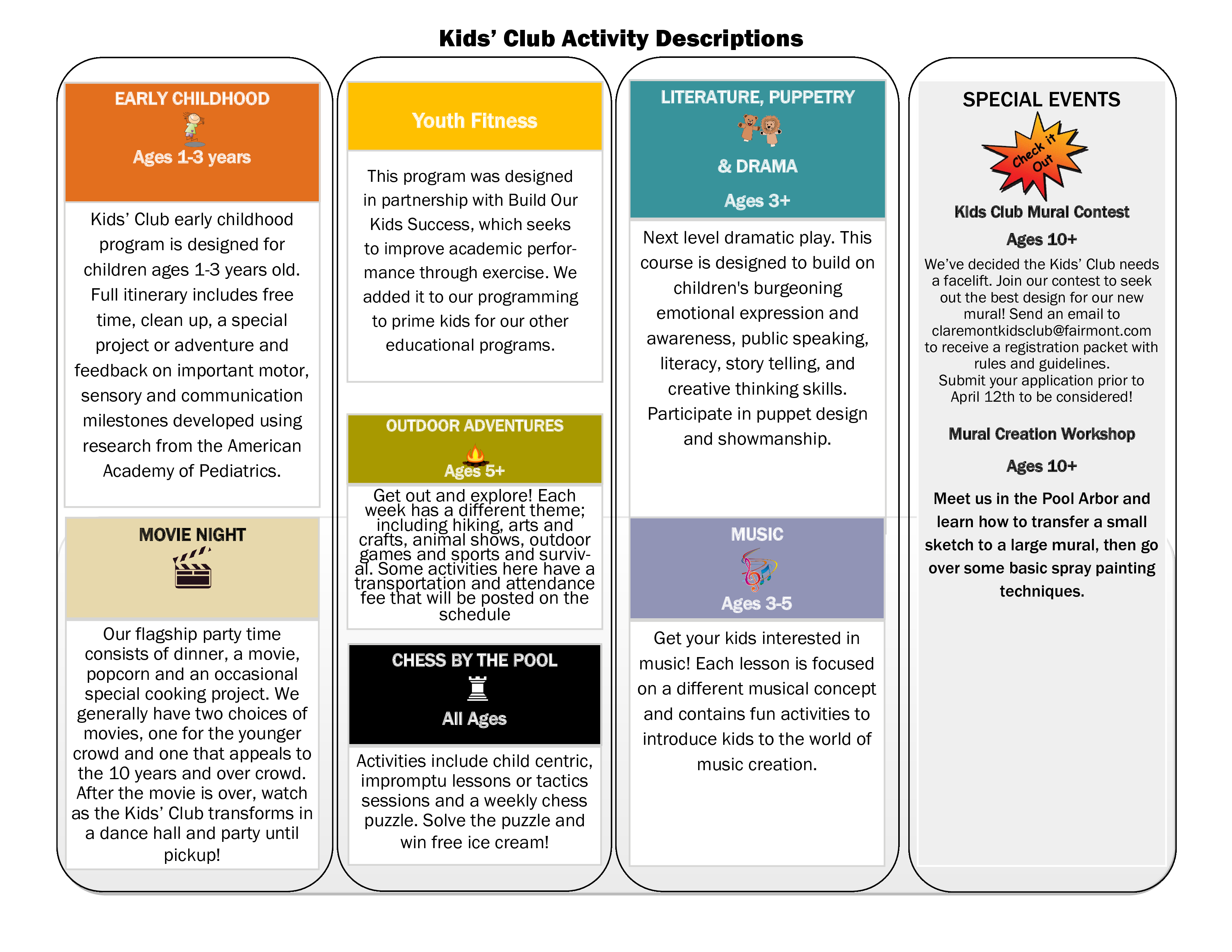 Kid’S Activity | Templates at allbusinesstemplates.com