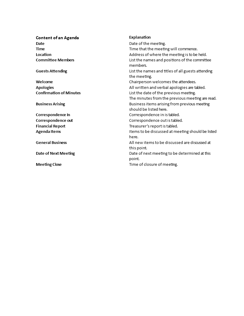 Management Committee Meeting Minutes | Templates at ...
