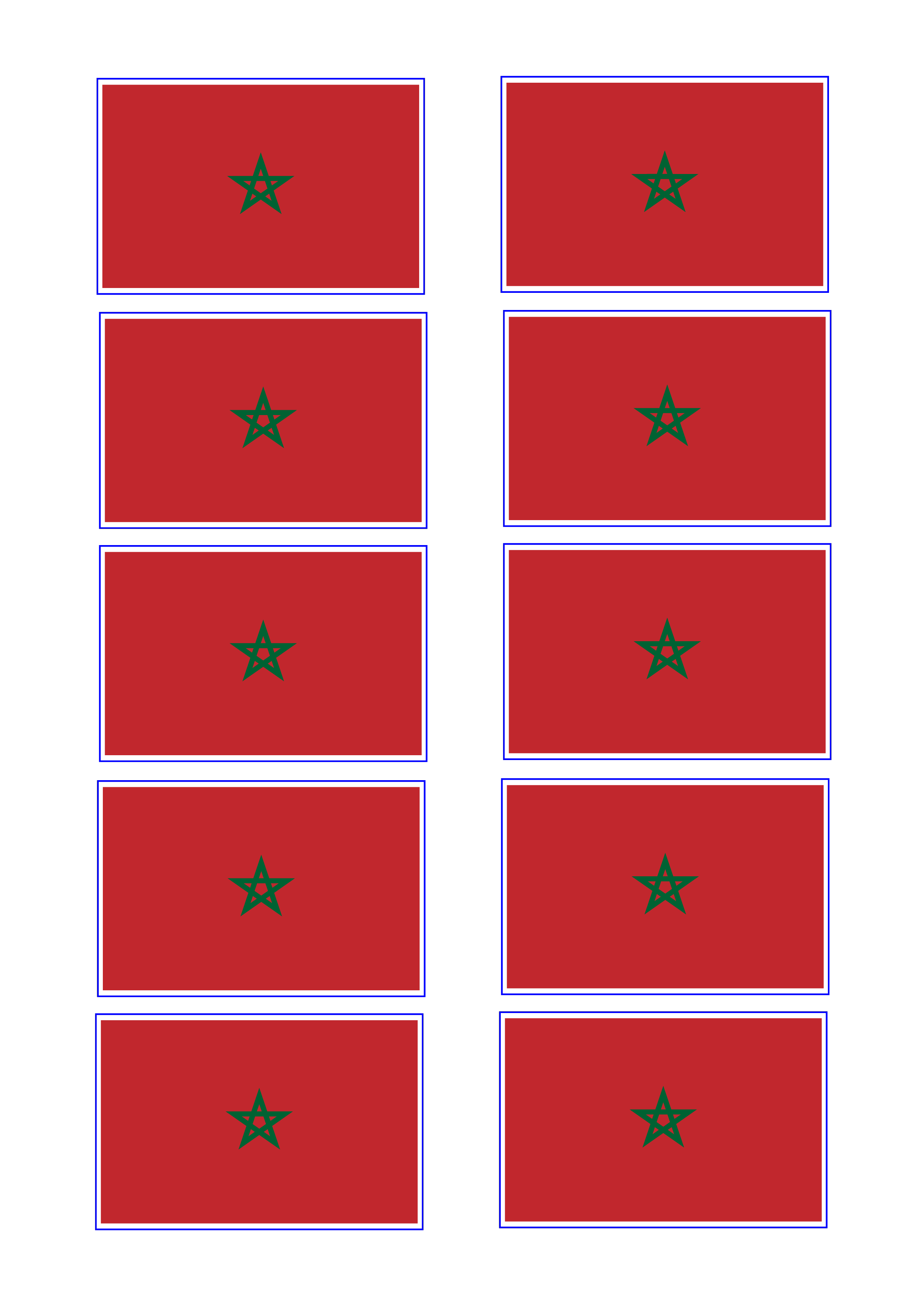Morocco Flag | Templates at allbusinesstemplates.com