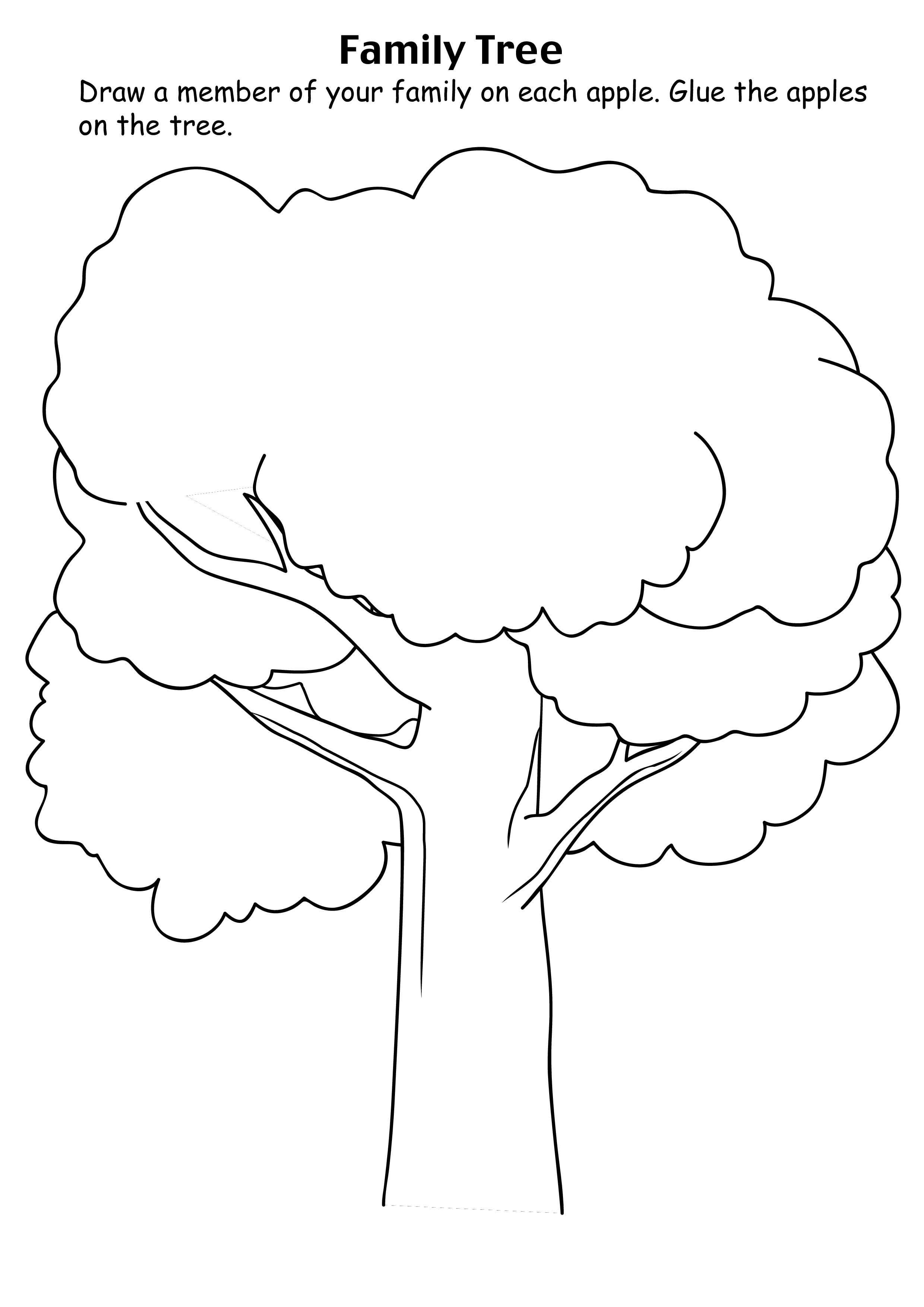 Libreng Blank Family Tree
