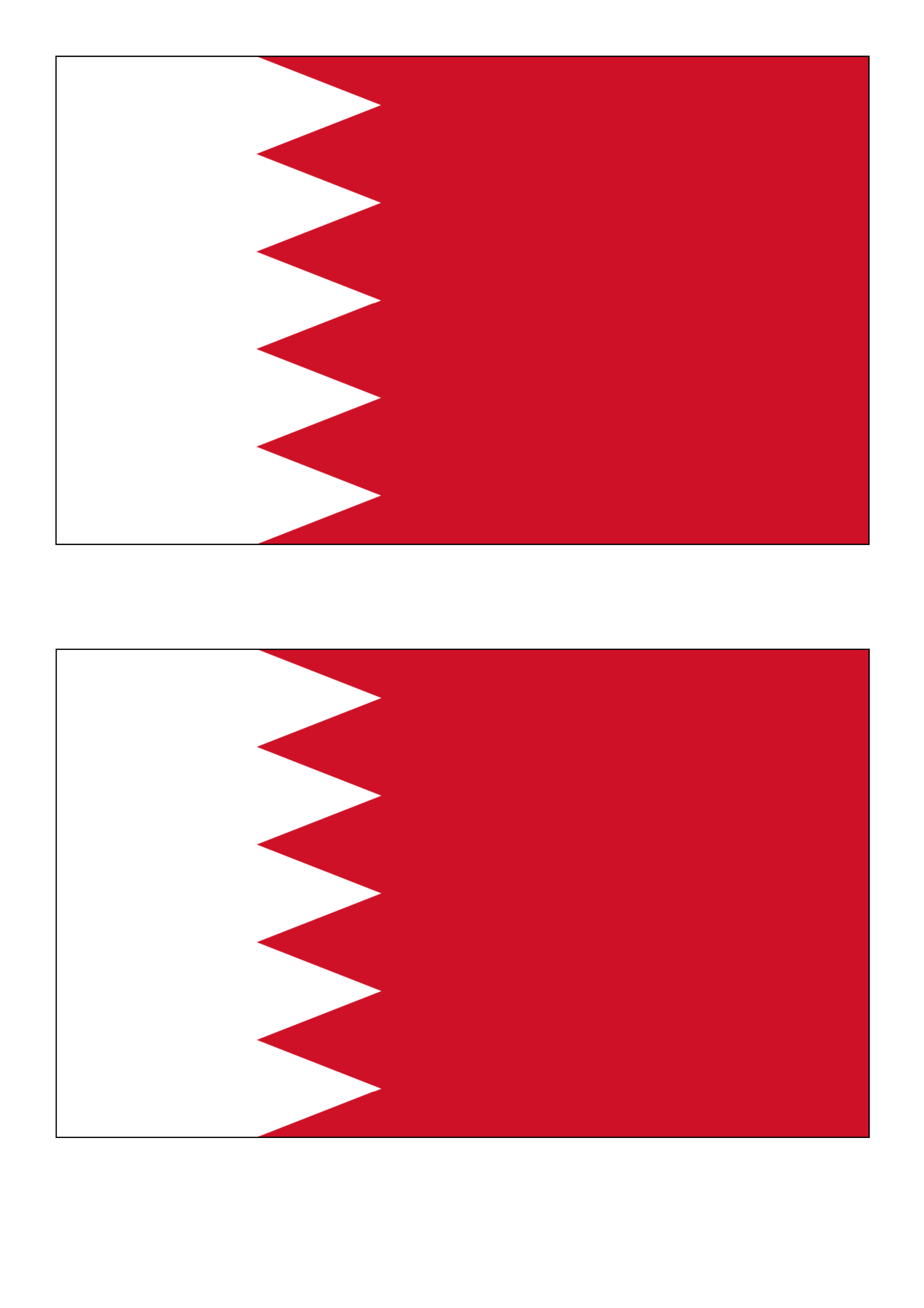 Bahrain Flag | Templates at allbusinesstemplates.com