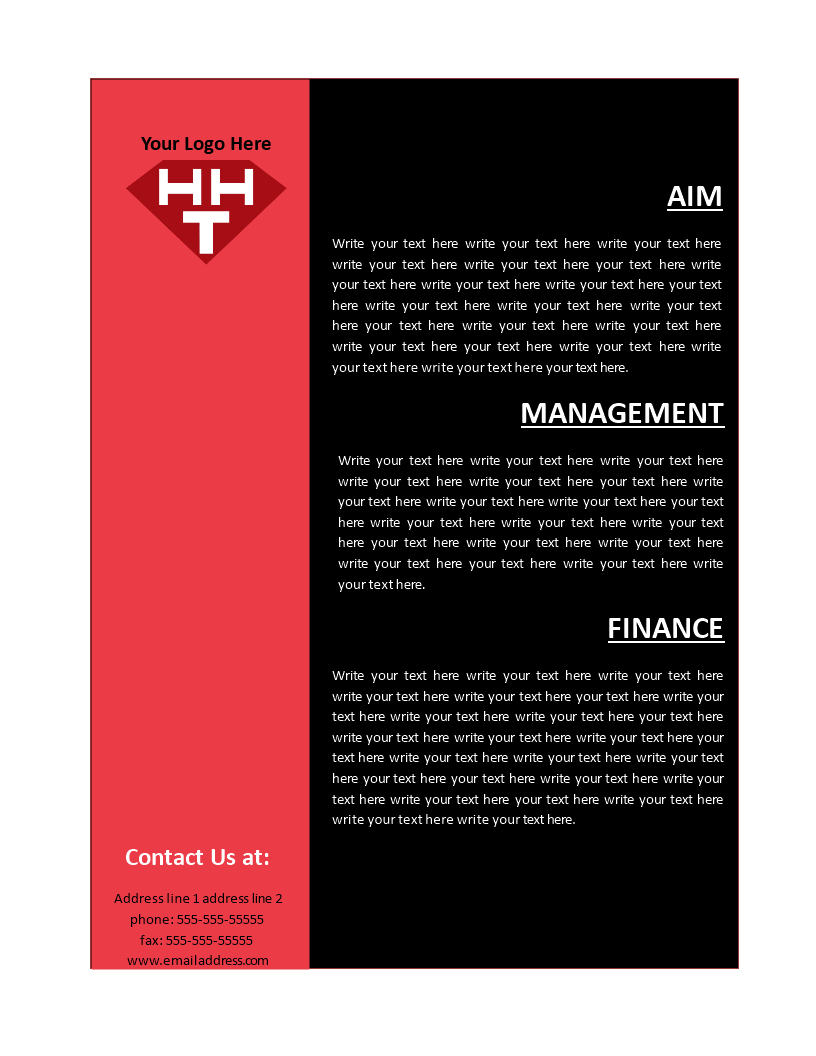 Executive Summary of Business Plan | Templates at allbusinesstemplates.com