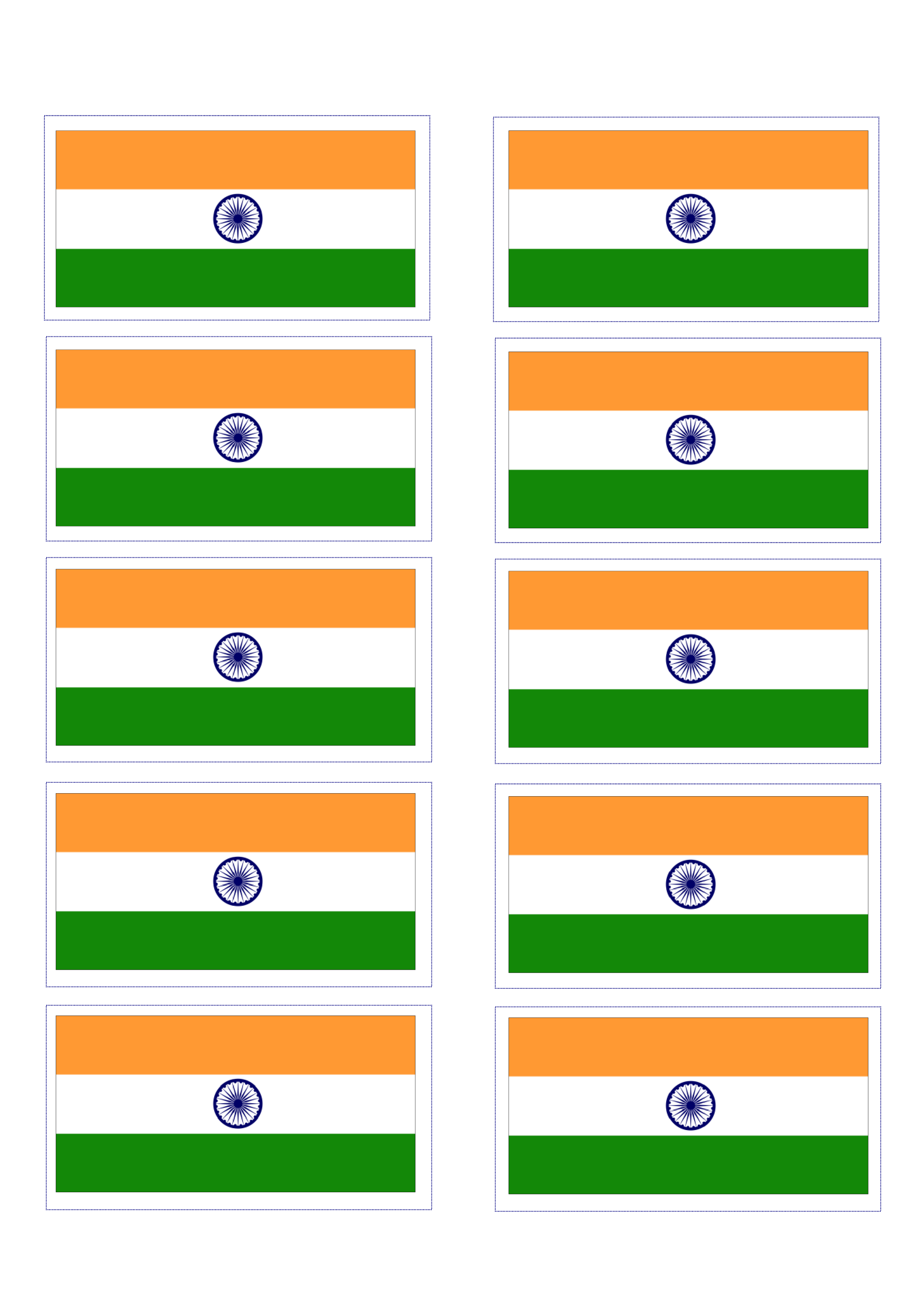 India Flag | Templates at allbusinesstemplates.com