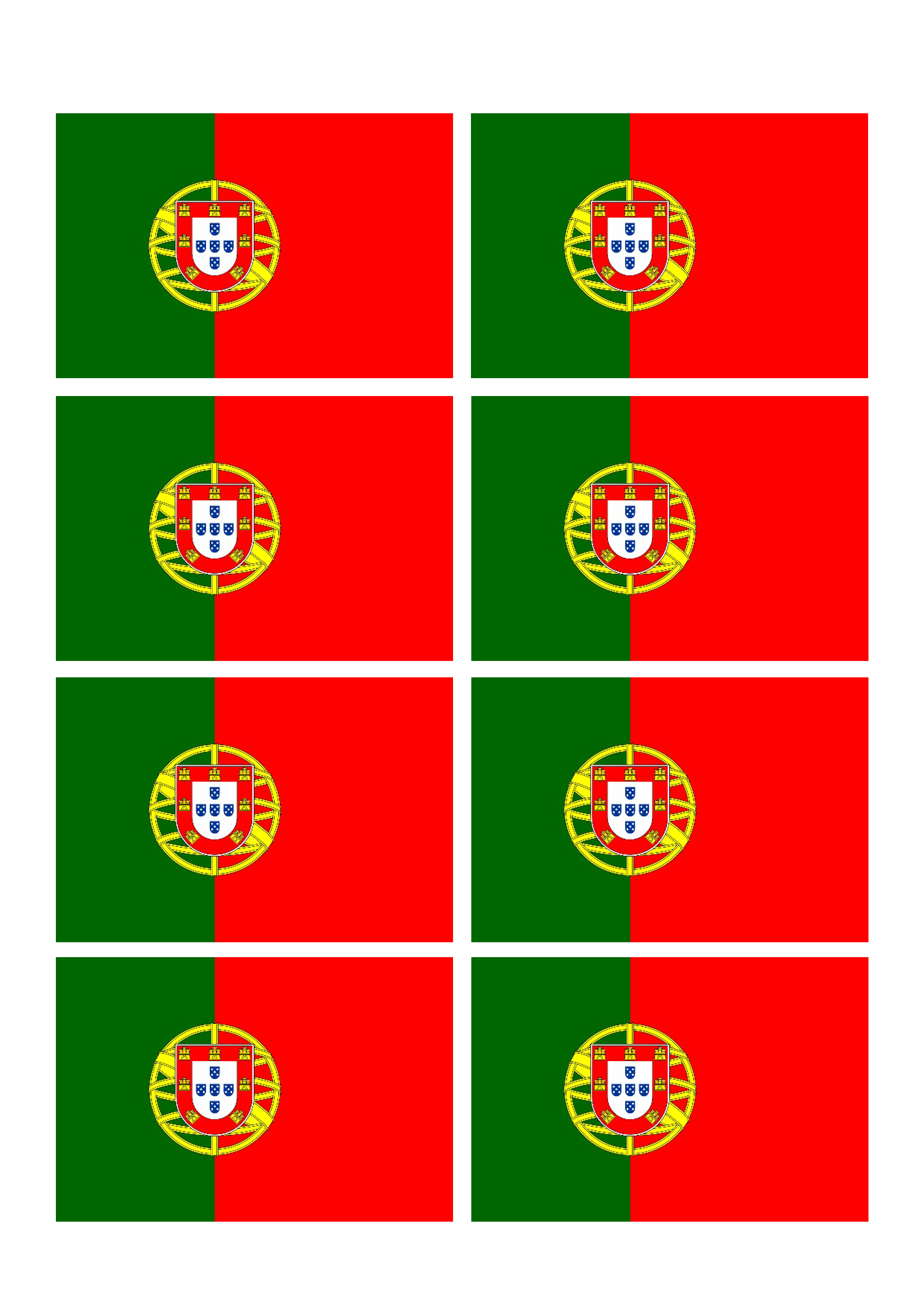 Portugal Flag | Templates at allbusinesstemplates.com