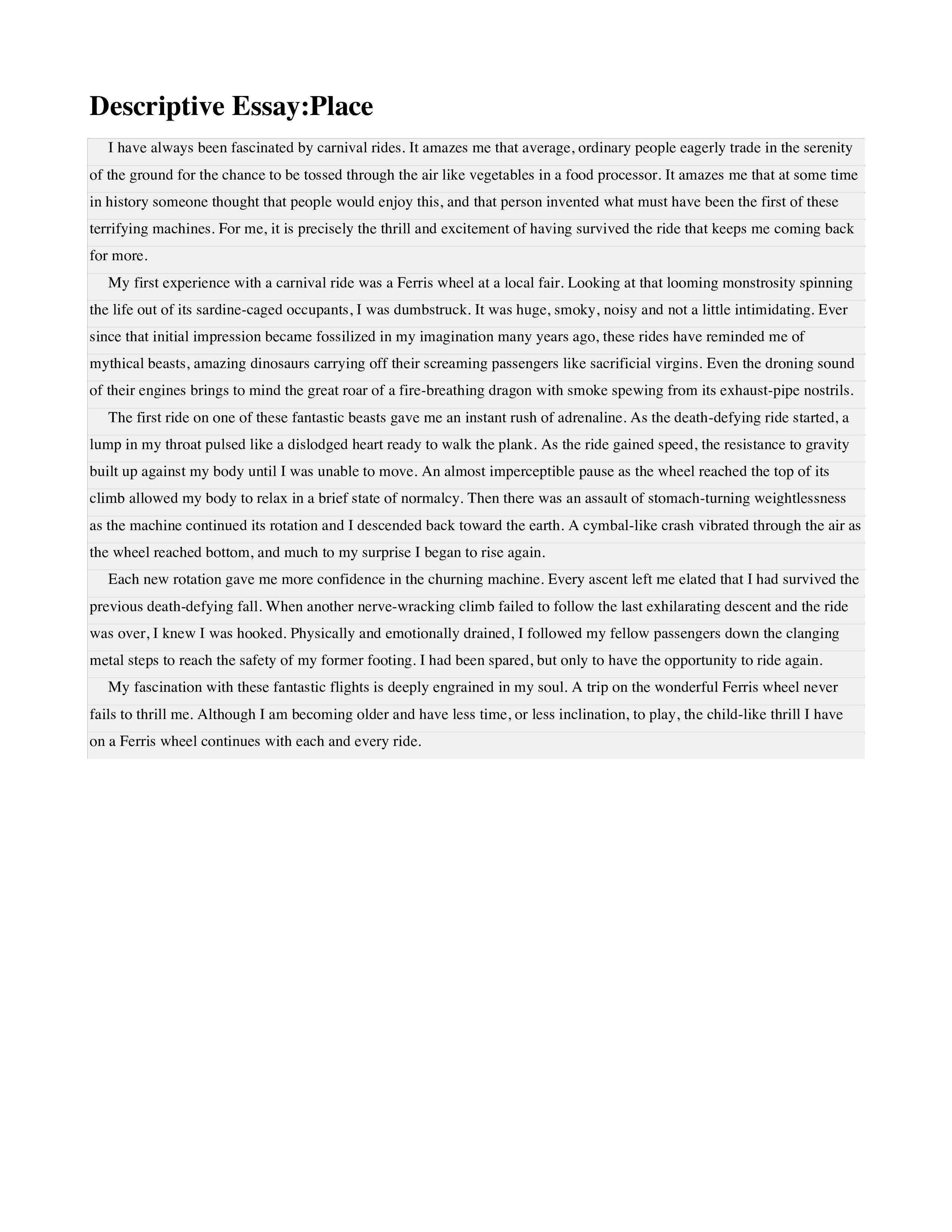 Place Descriptive Essay Sample Templates At Allbusinesstemplates place-descriptive-essay-sample-templates-at-allbusinesstemplates