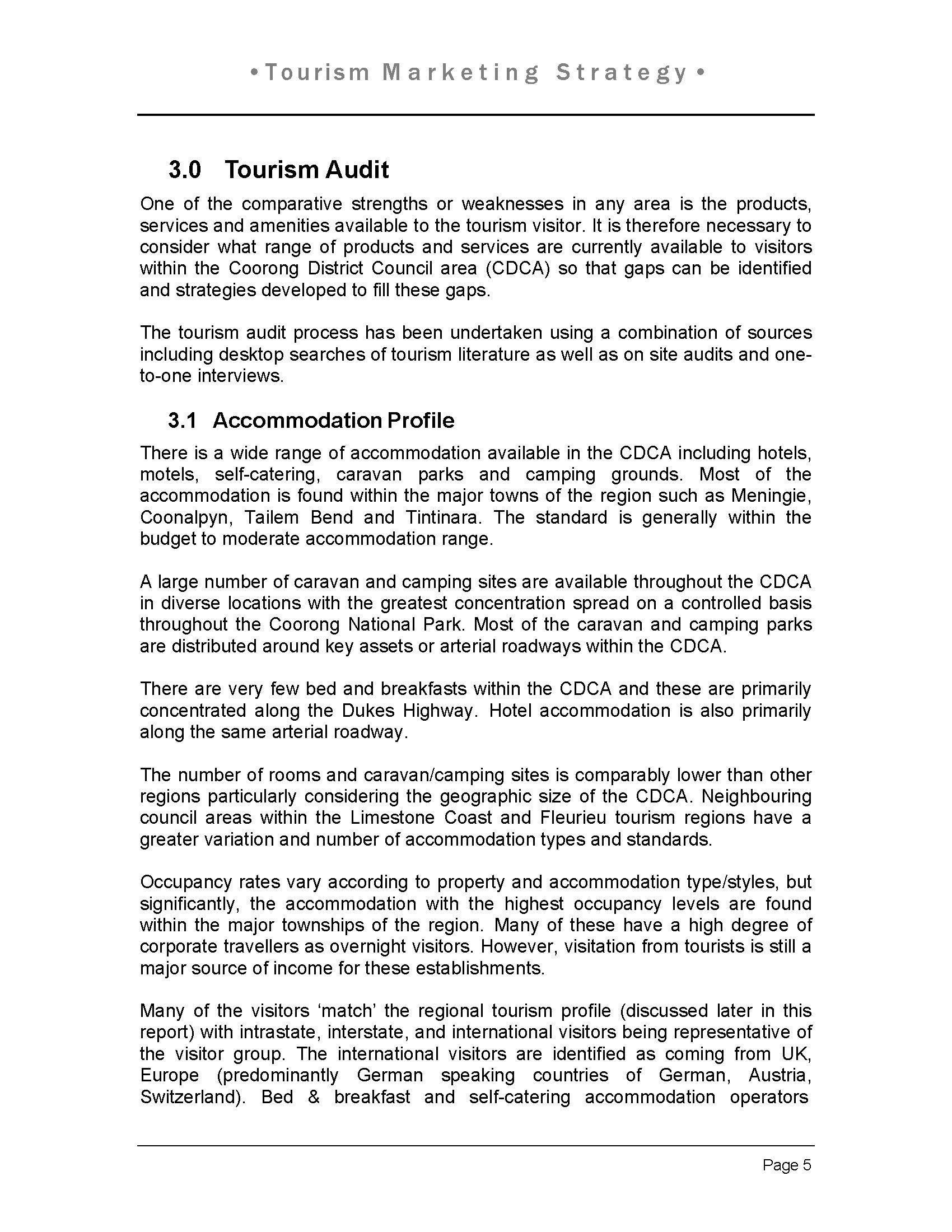 Tourism Marketing Strategy | Templates at allbusinesstemplates.com