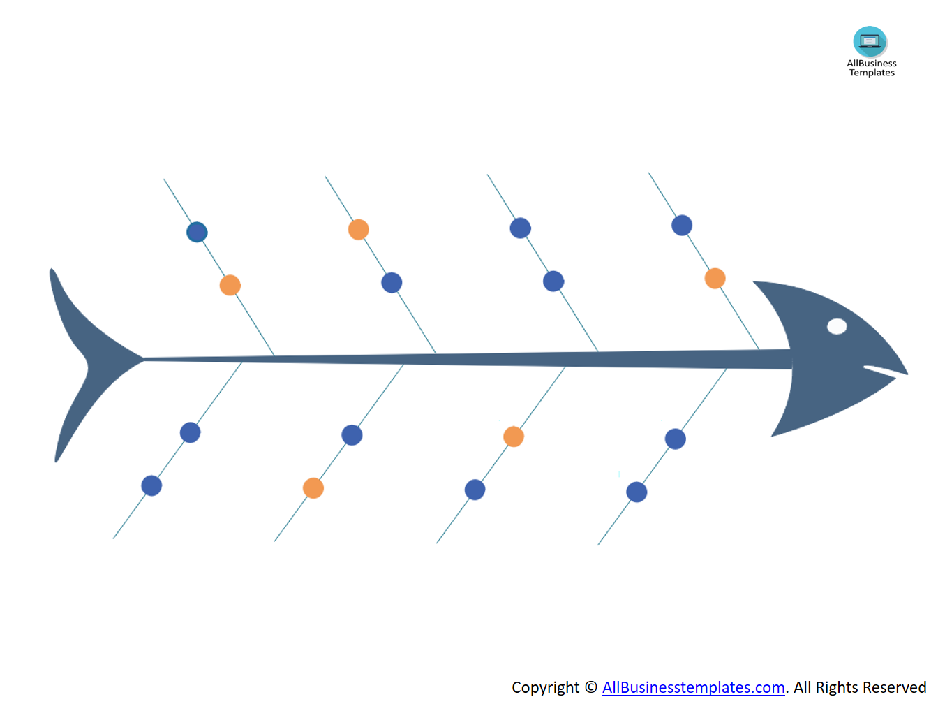 Fishbone template | Templates at allbusinesstemplates.com