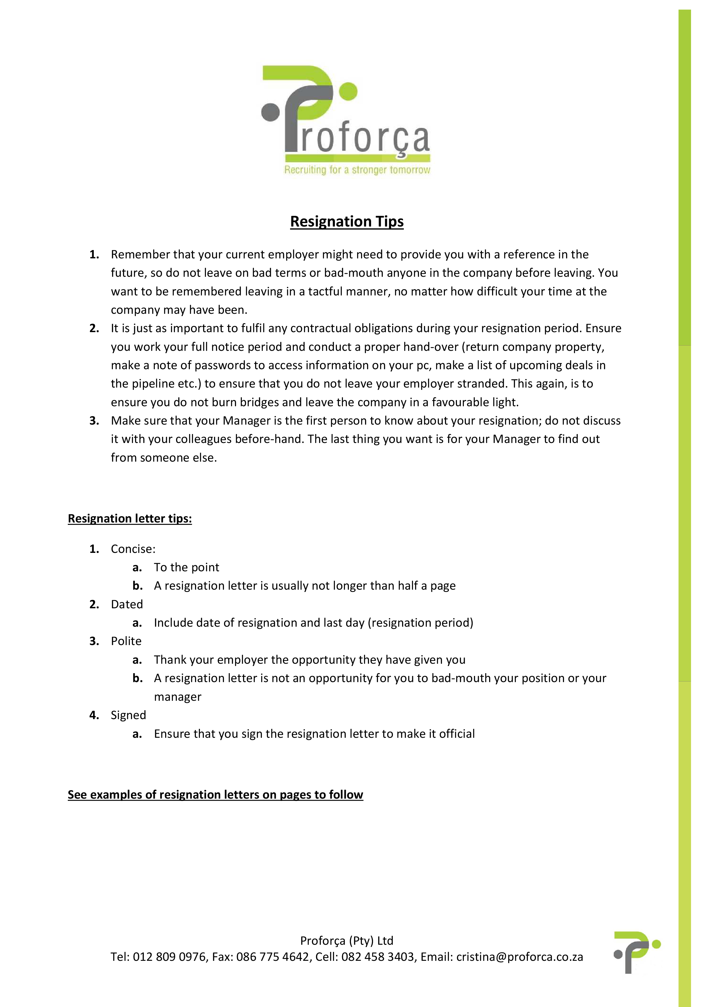 Manager Thank You Letter Sample PDF Template