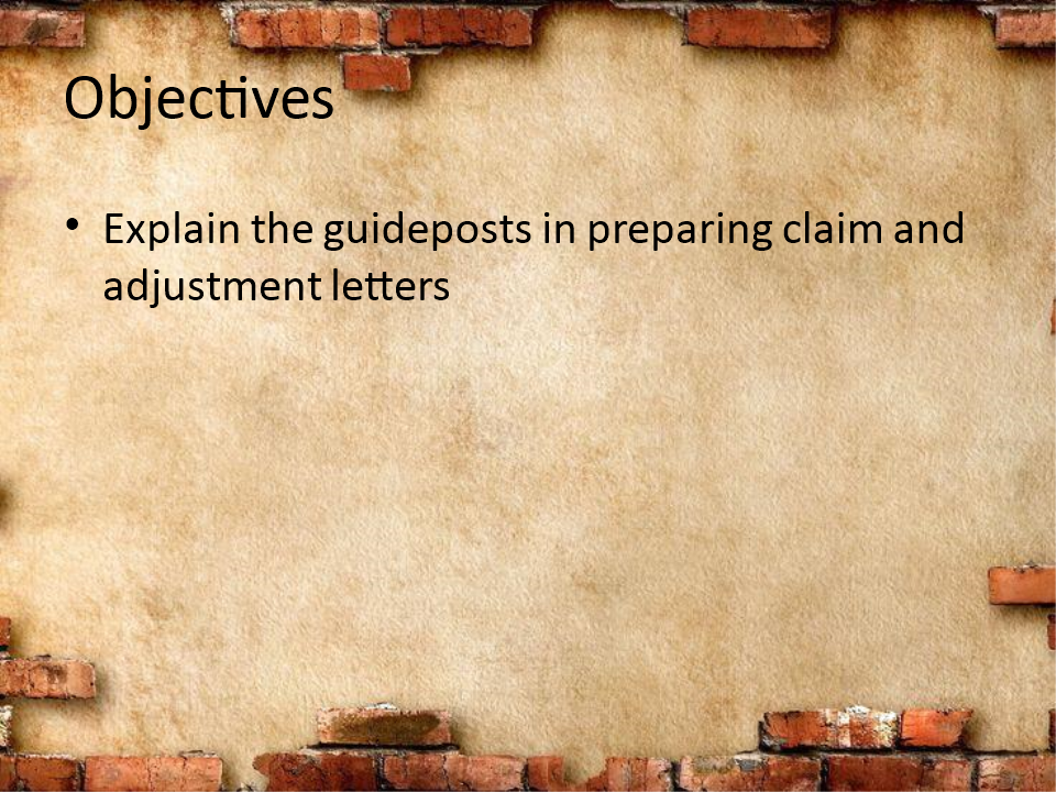 How to write Claim and Adjustment Letters? | Templates at ...