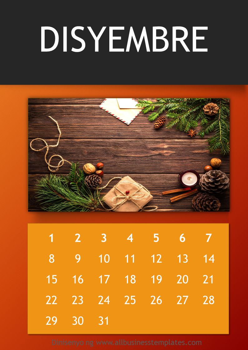 Télécharger Gratuit Plantilla PPT de calendario anual