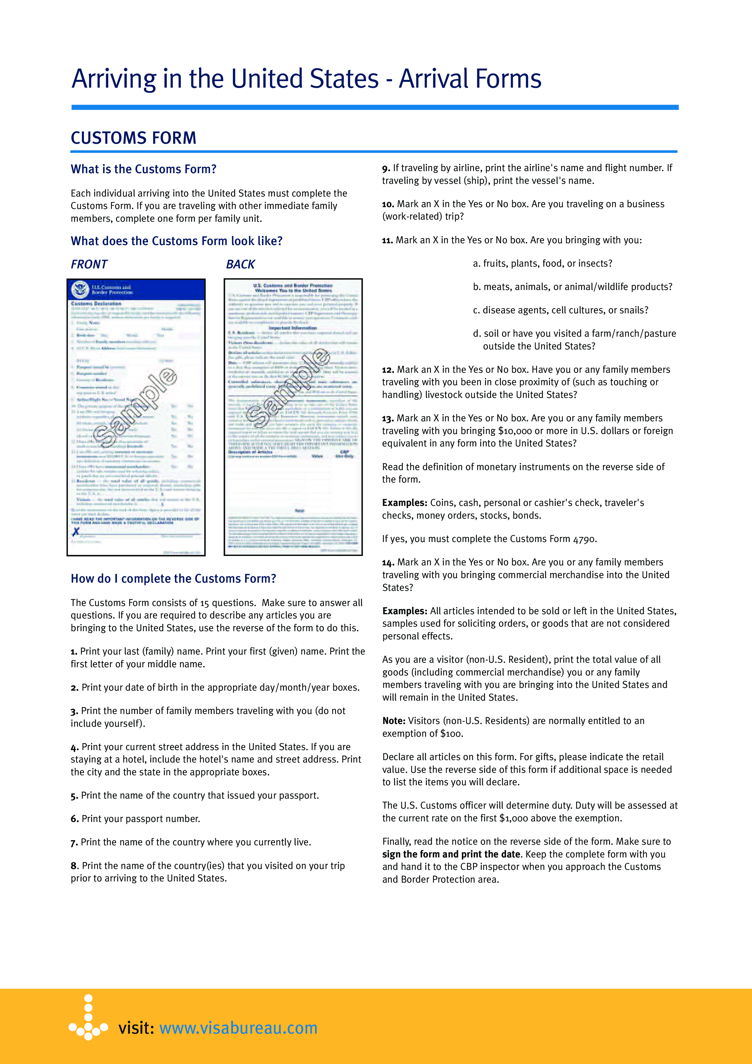 ESTA USA Information and FAQ | Templates at allbusinesstemplates.com