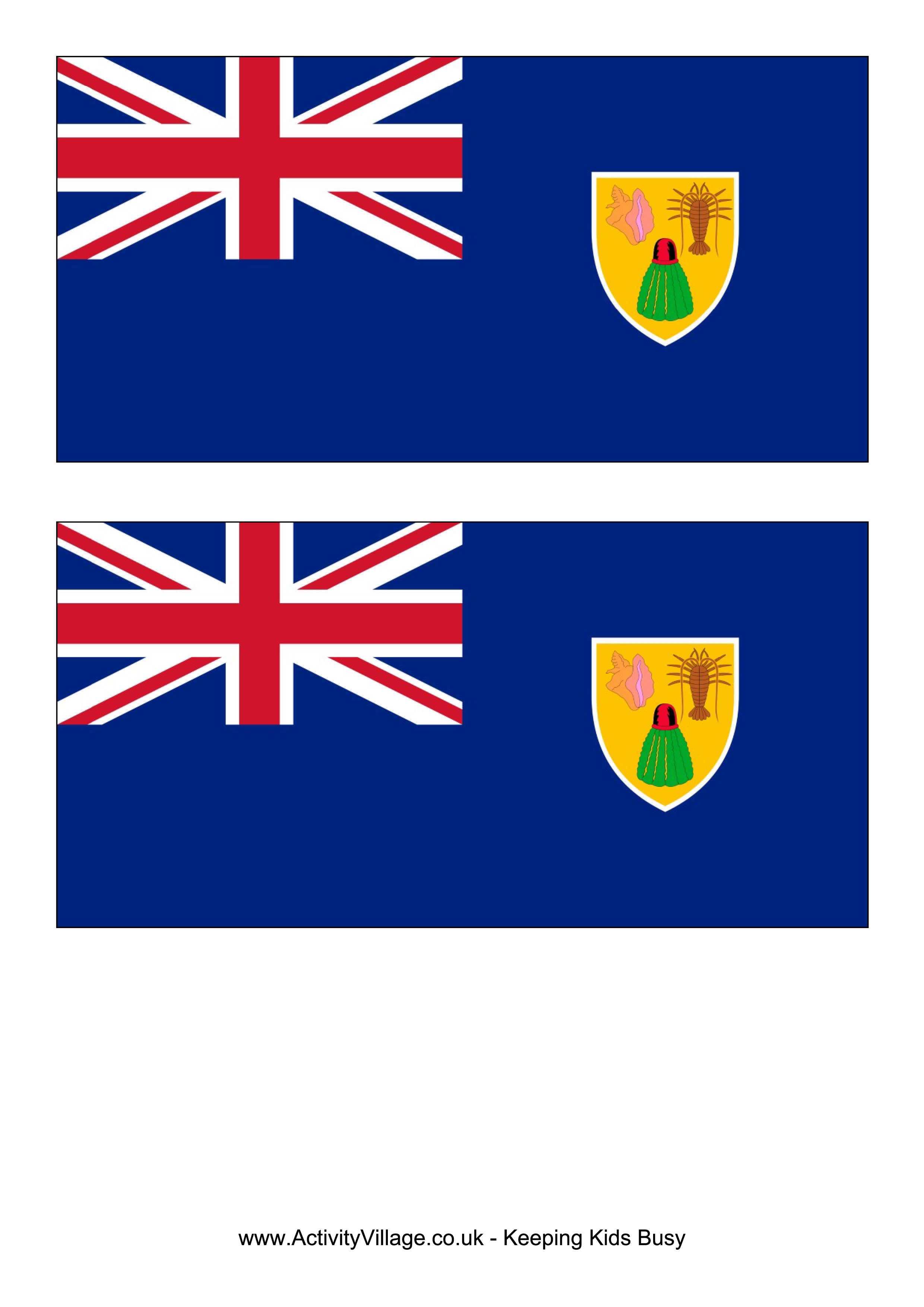 Kostenloses Turks And Caicos Islands Flag