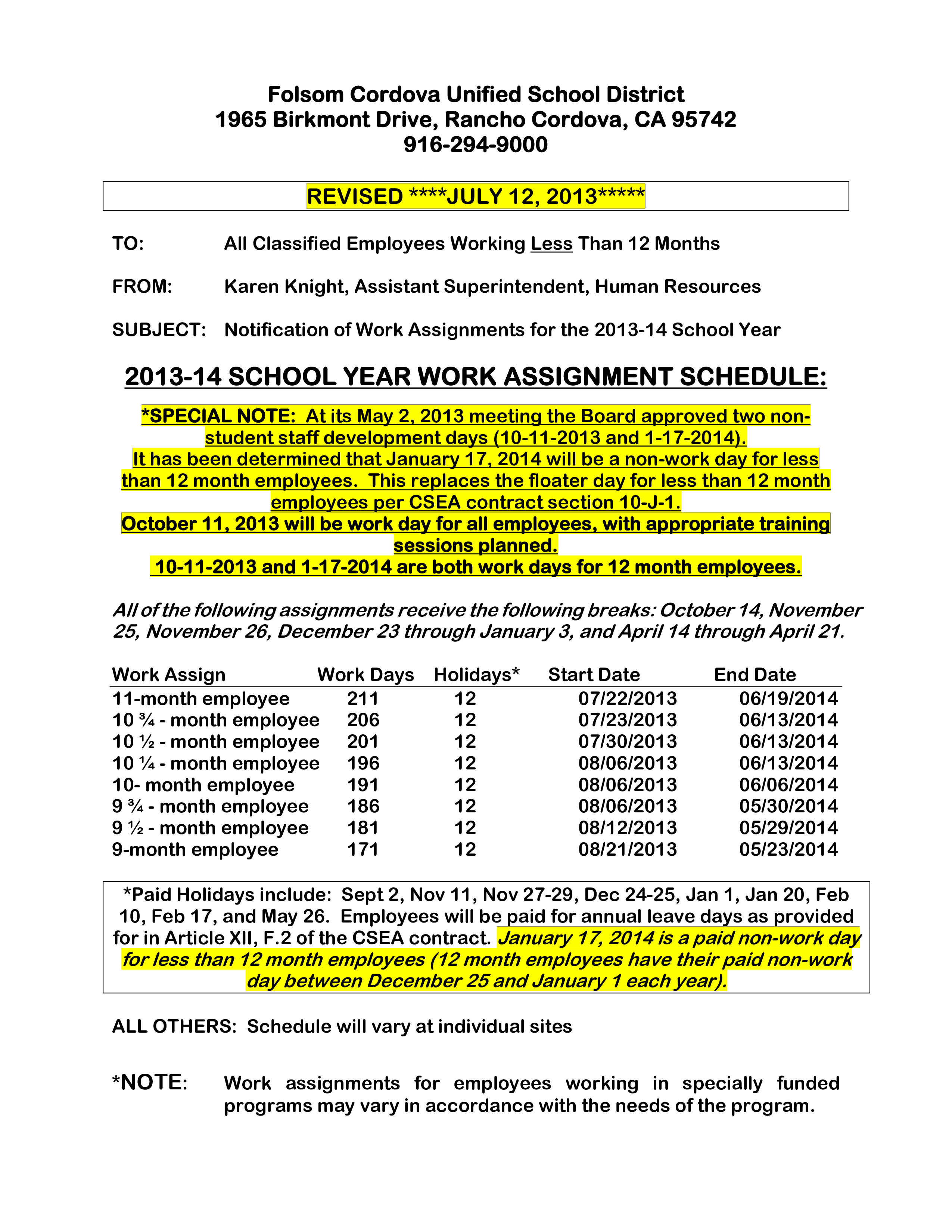 Work Assignment Gratis